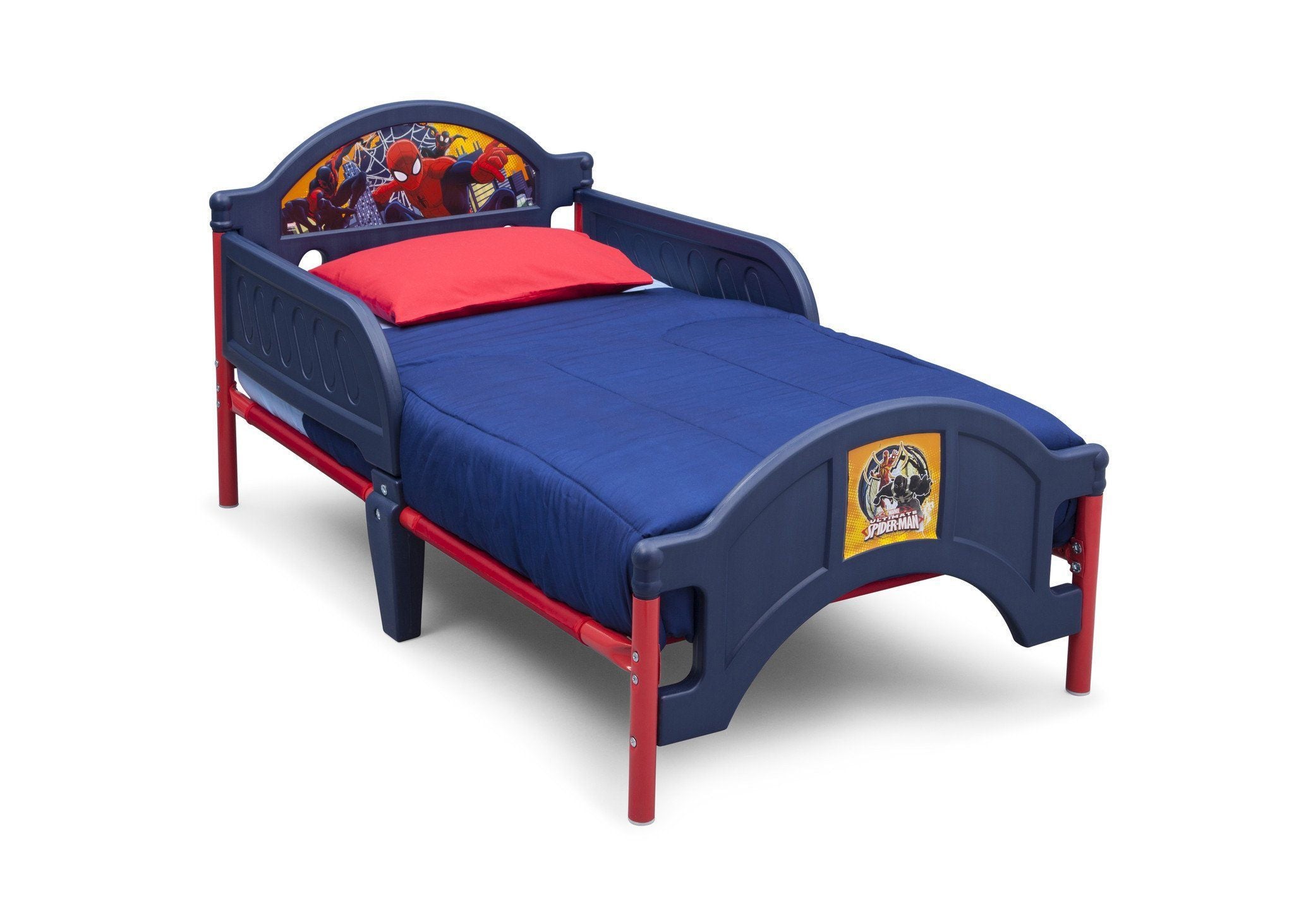 Delta Children Spider Man Plastic Toddler Bed