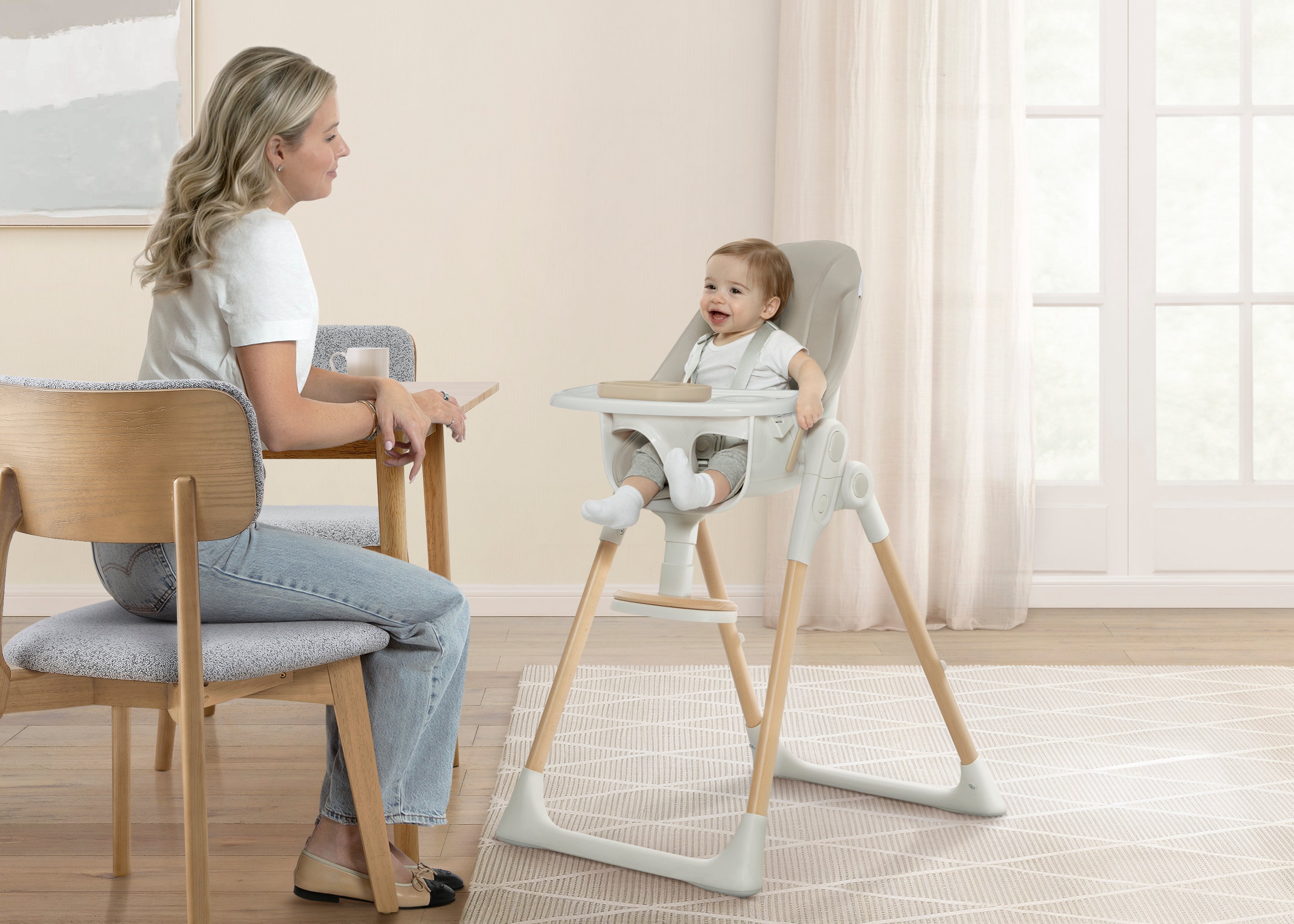 Duet 2-in-1 High Chair and Infant Seat | Delta Children