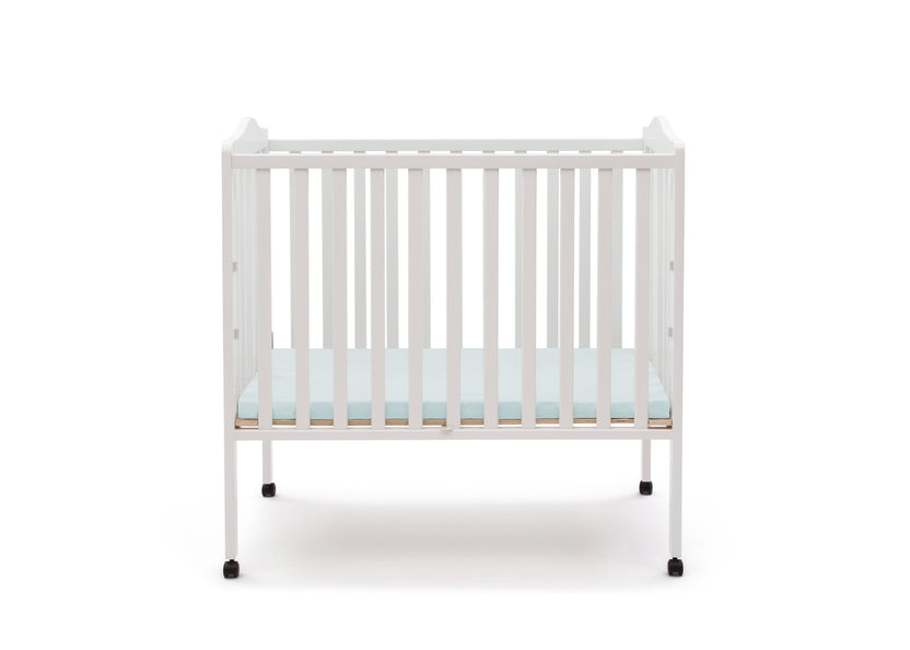 Folding Portable Mini Baby Crib with 1.5-inch Mattress | Delta Children