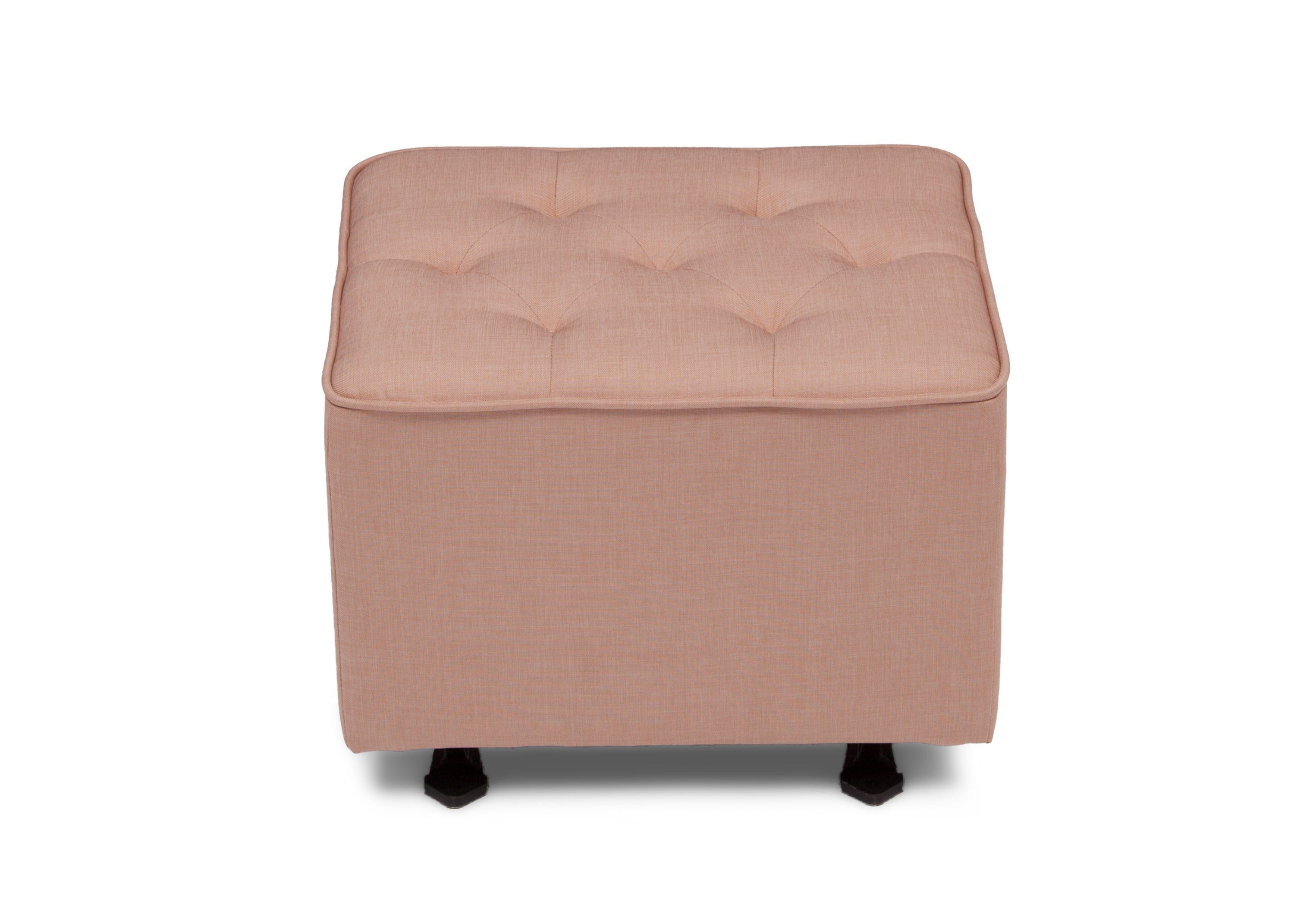 Emma Diamond Tufted Nursery Gliding Ottoman - Delta Children