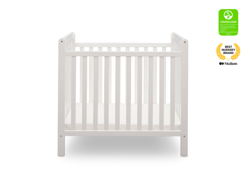 Classic Mini Crib with 2.75-inch Mattress - Convertible | Delta Children