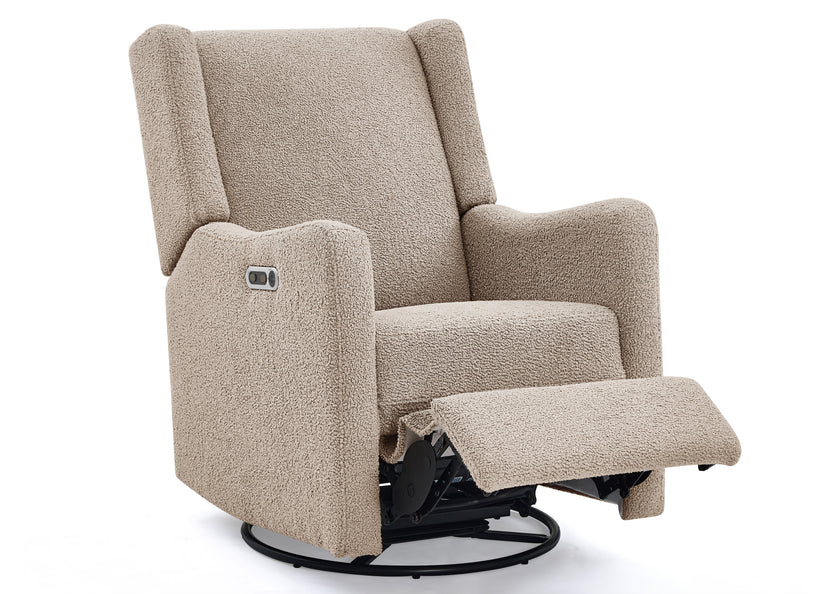 Mercer Electronic Power Recliner and Swivel Glider with USB-A and Type ...
