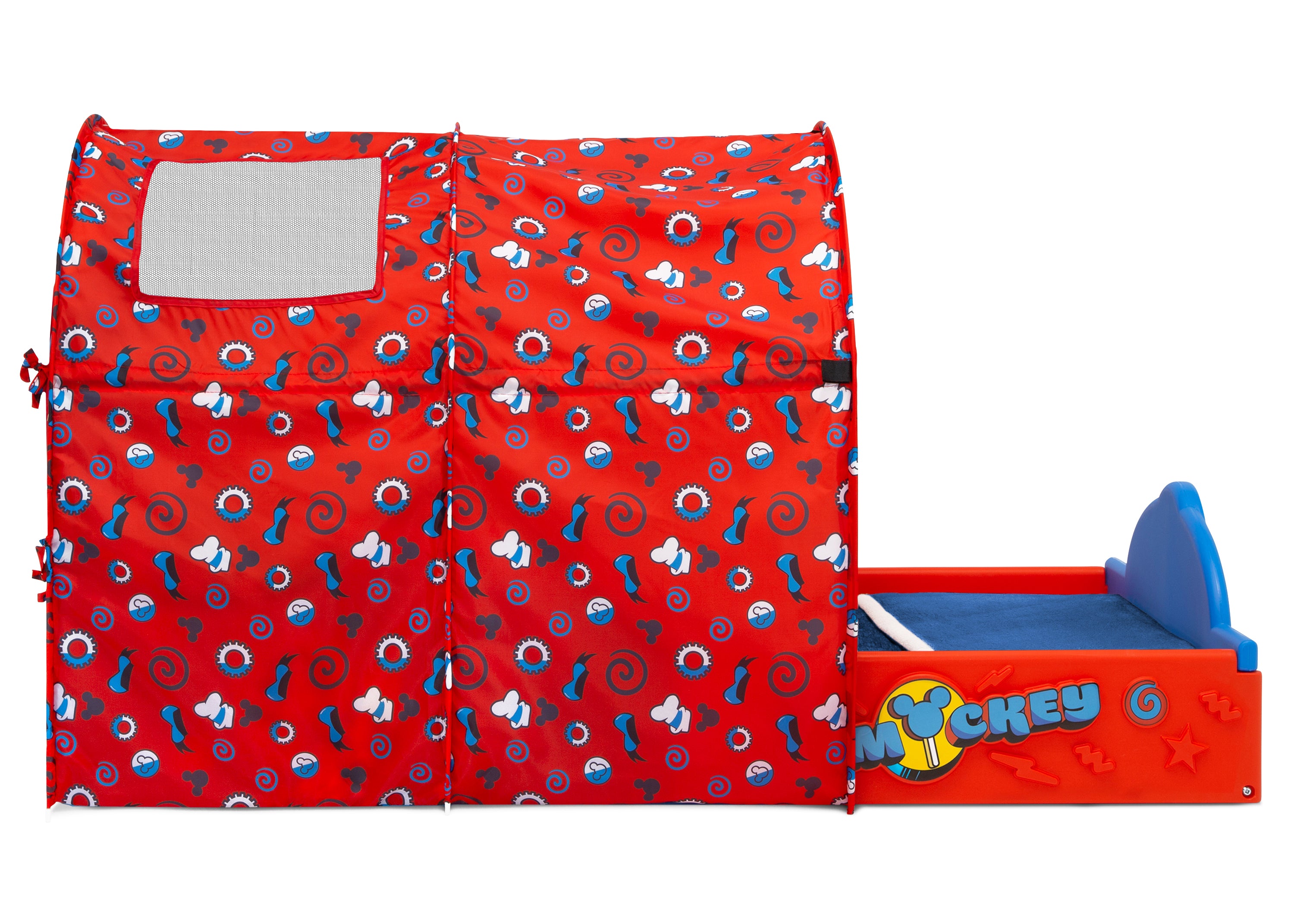 Mickey Mouse Sleep and Play Toddler Bed with Tent | Delta Children