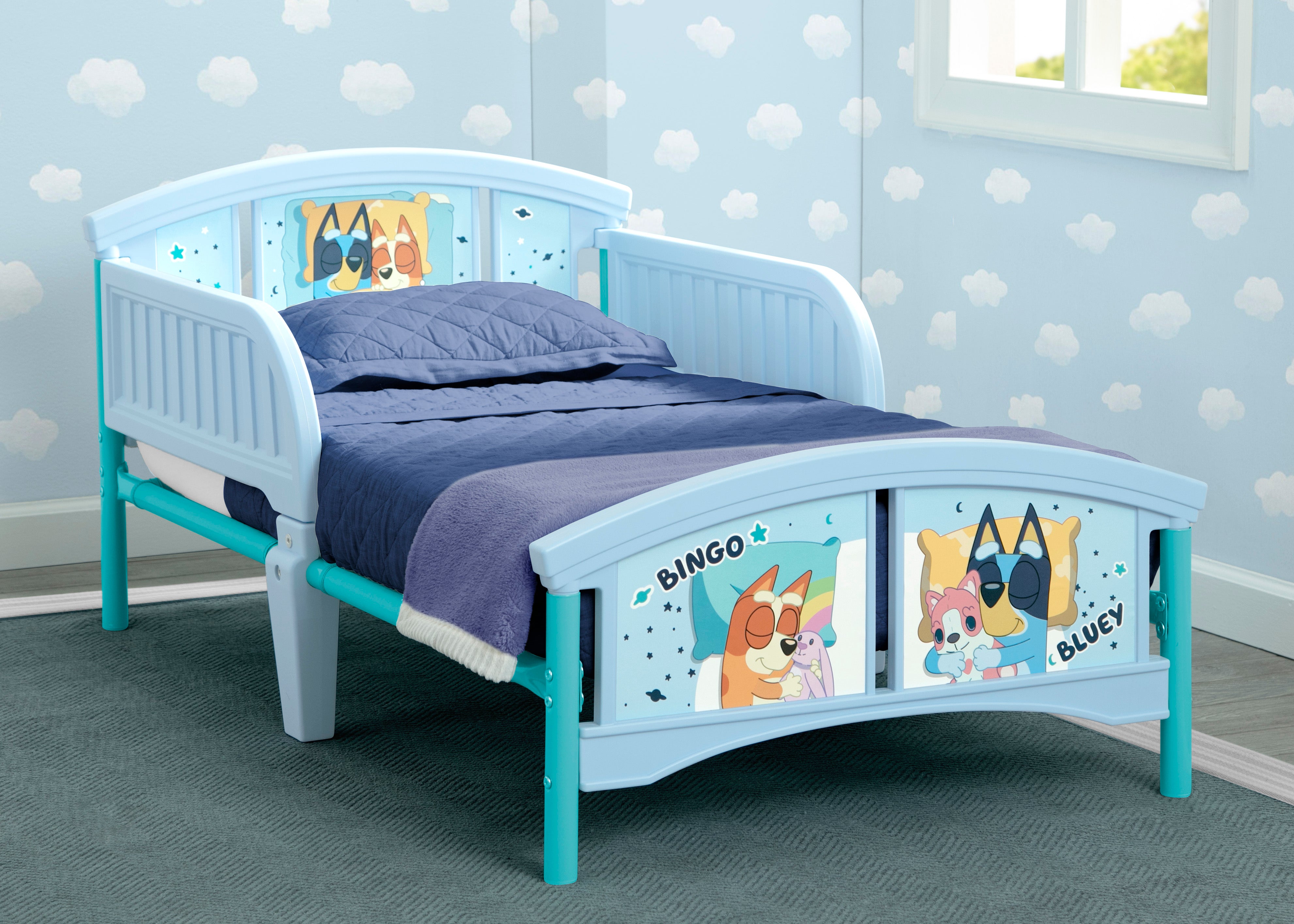 Bluey Plastic Toddler Bed | Delta Children
