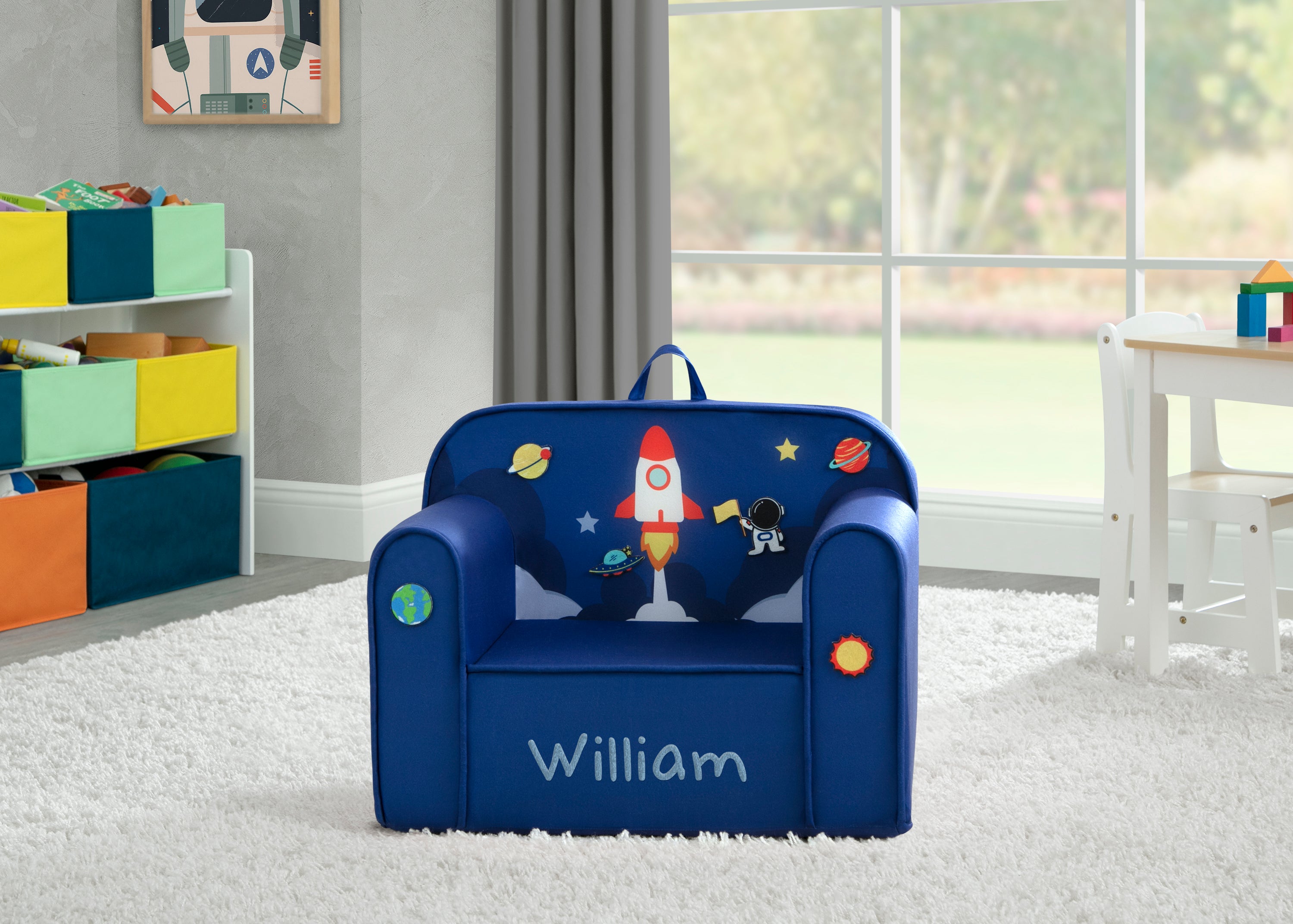 Personalized Mix & Match Cozee Kids Chair with Interchangeable Patches ...