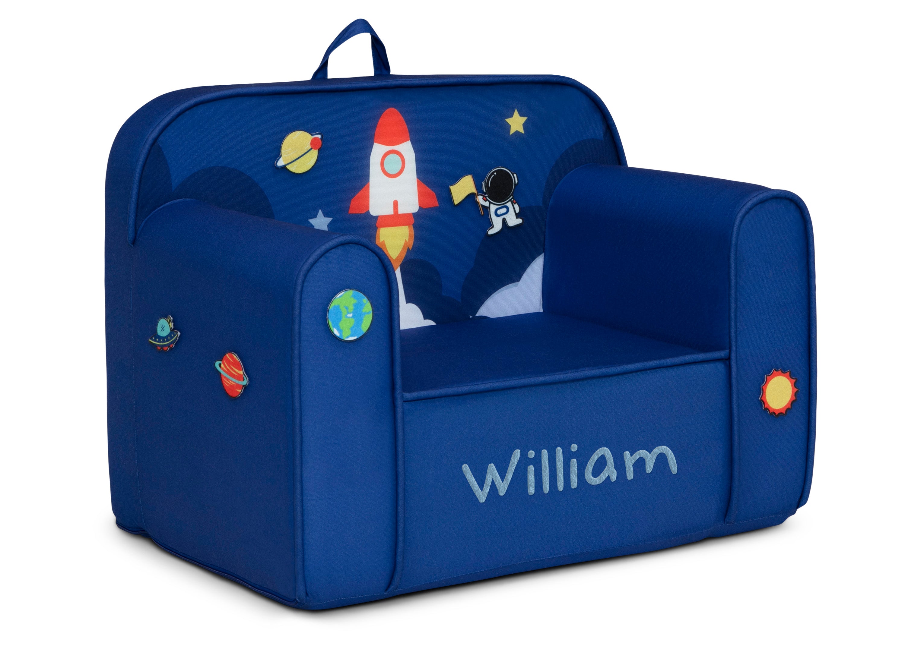 Personalized Mix & Match Cozee Kids Chair with Interchangeable Patches ...