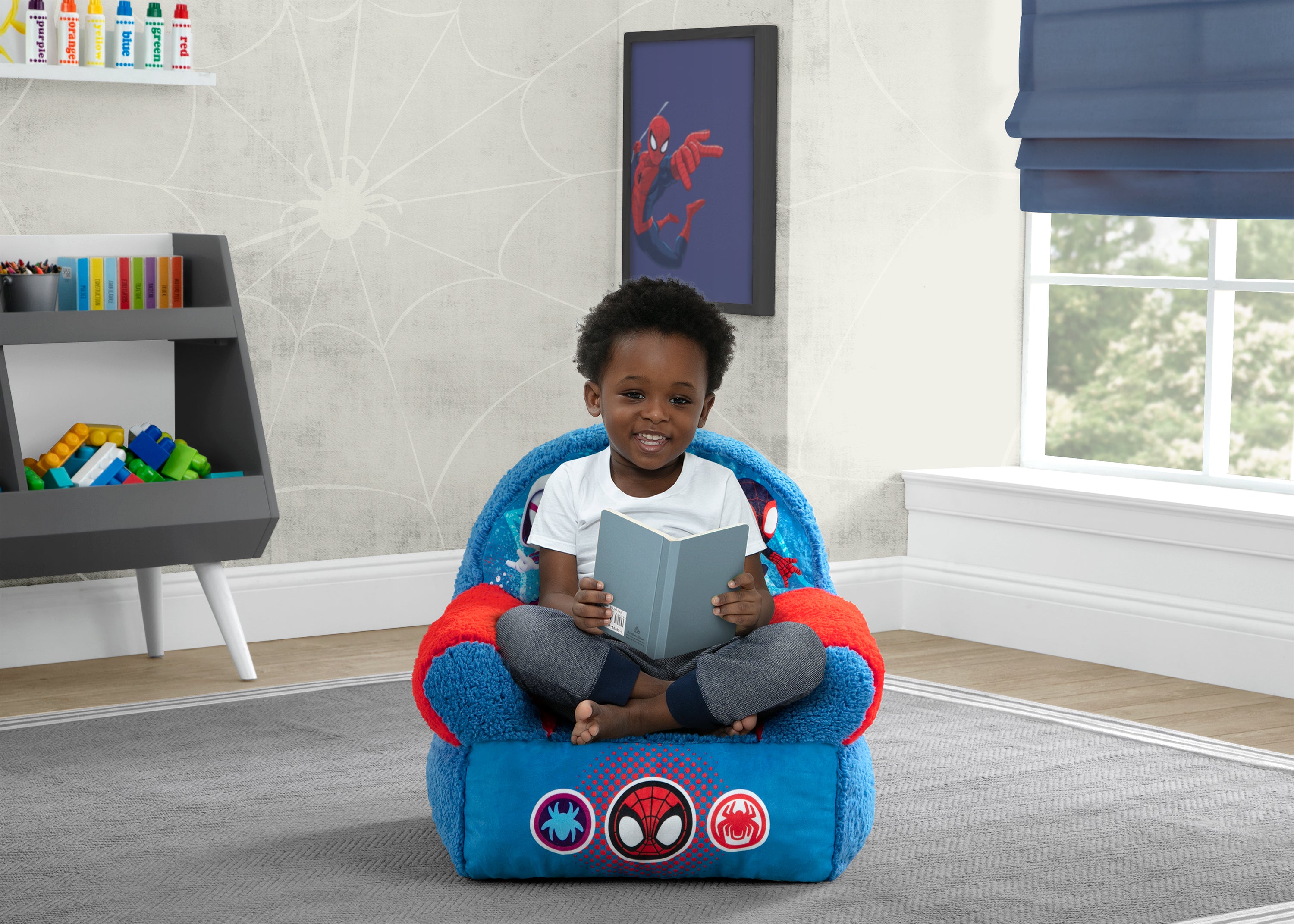 Spidey and His Amazing Friends Cozee Buddy Chair | Delta Children
