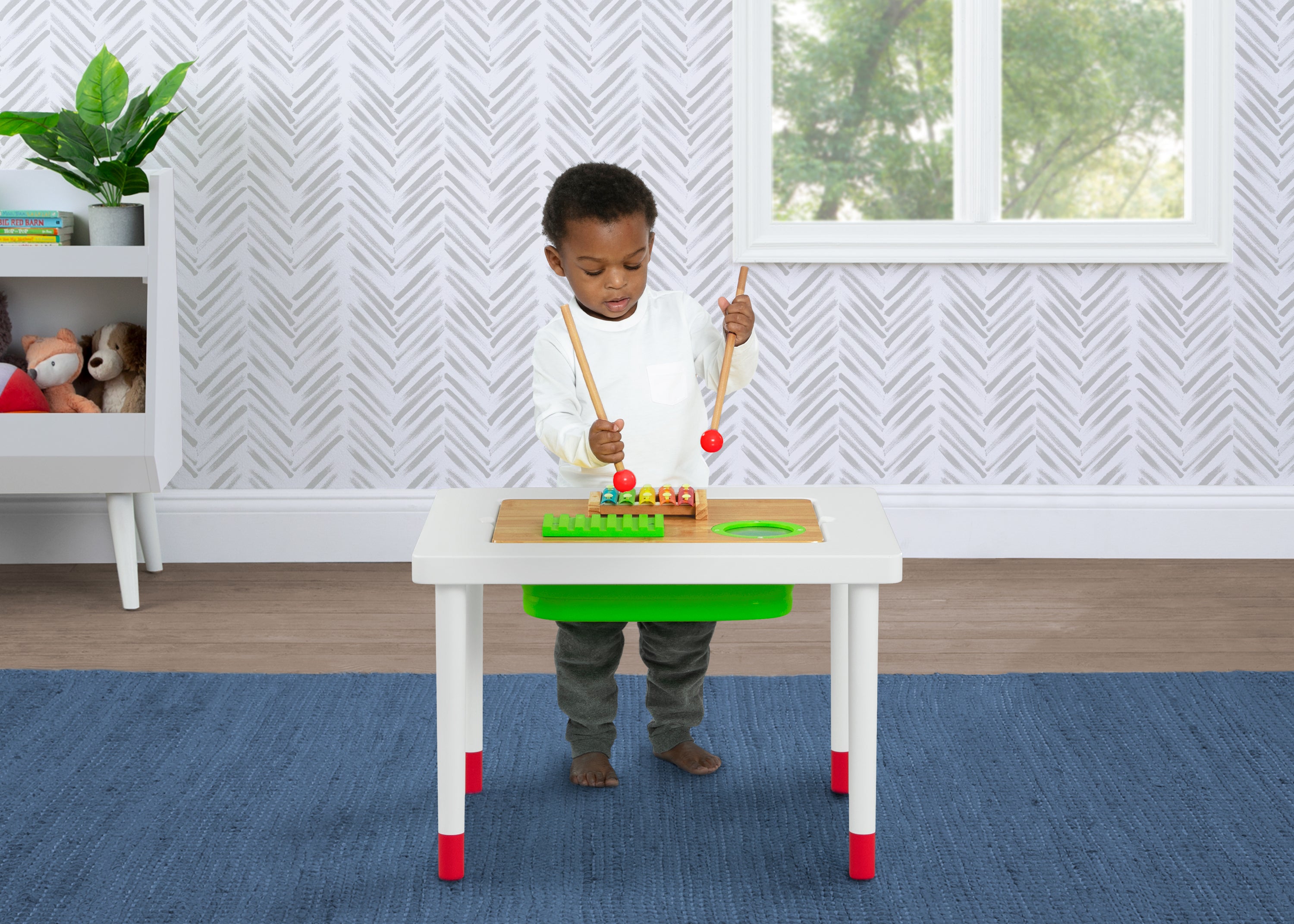 Compact Play & Learn Sensory Table for Kids | Delta Children