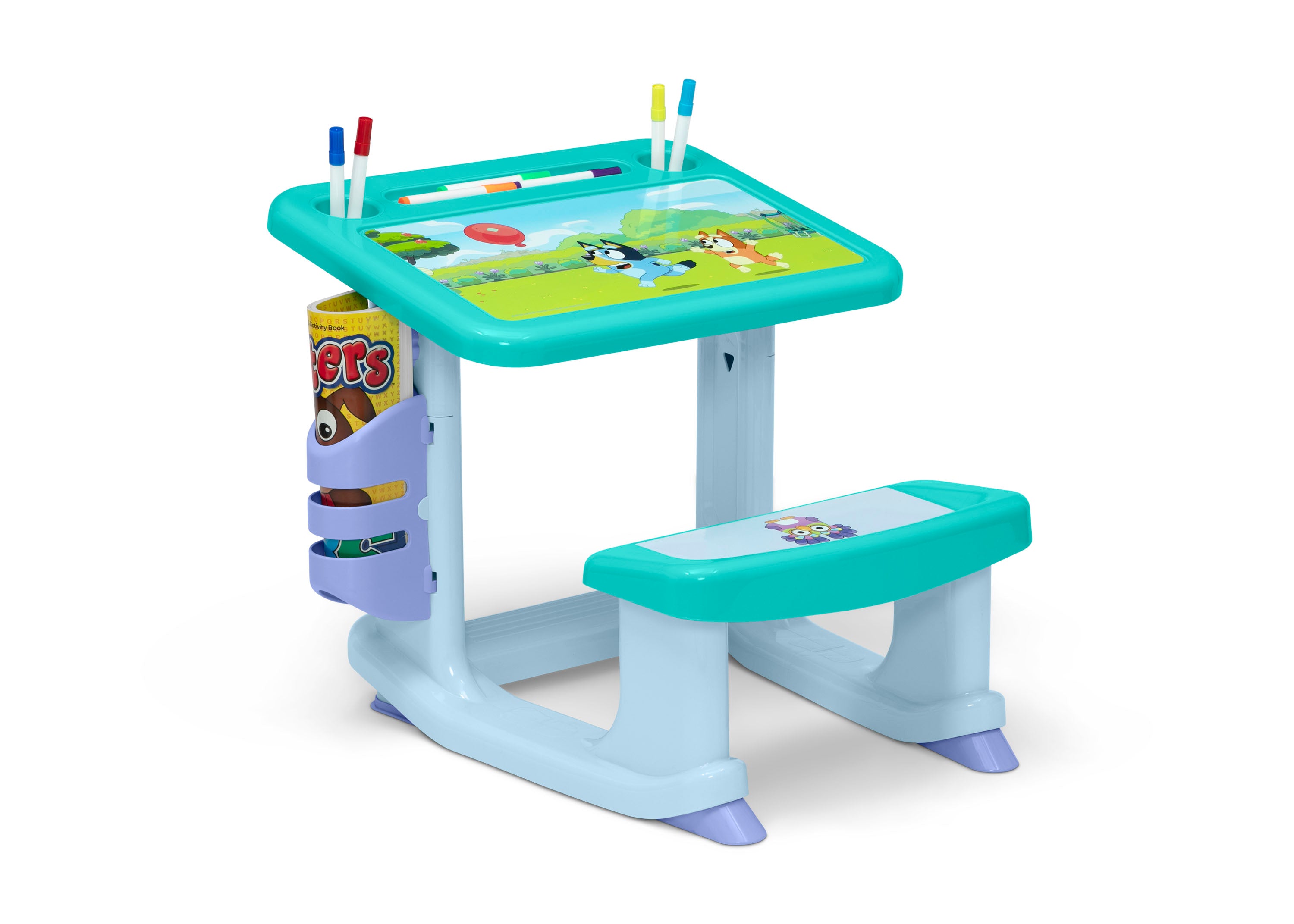 Bluey Draw and Play Desk | Delta Children
