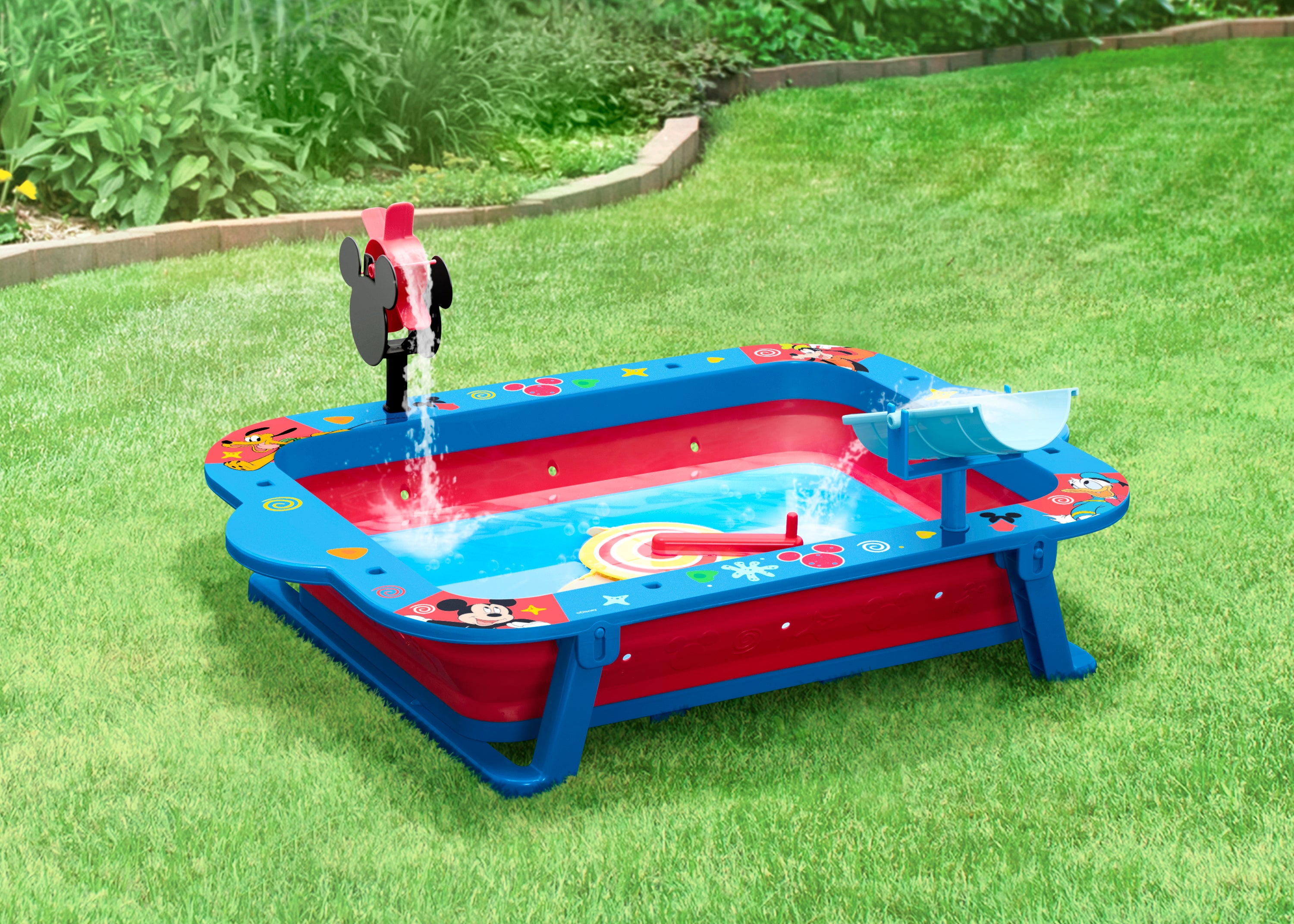Mickey Mouse Water Activity Table - Collapsible & Portable | Delta Children
