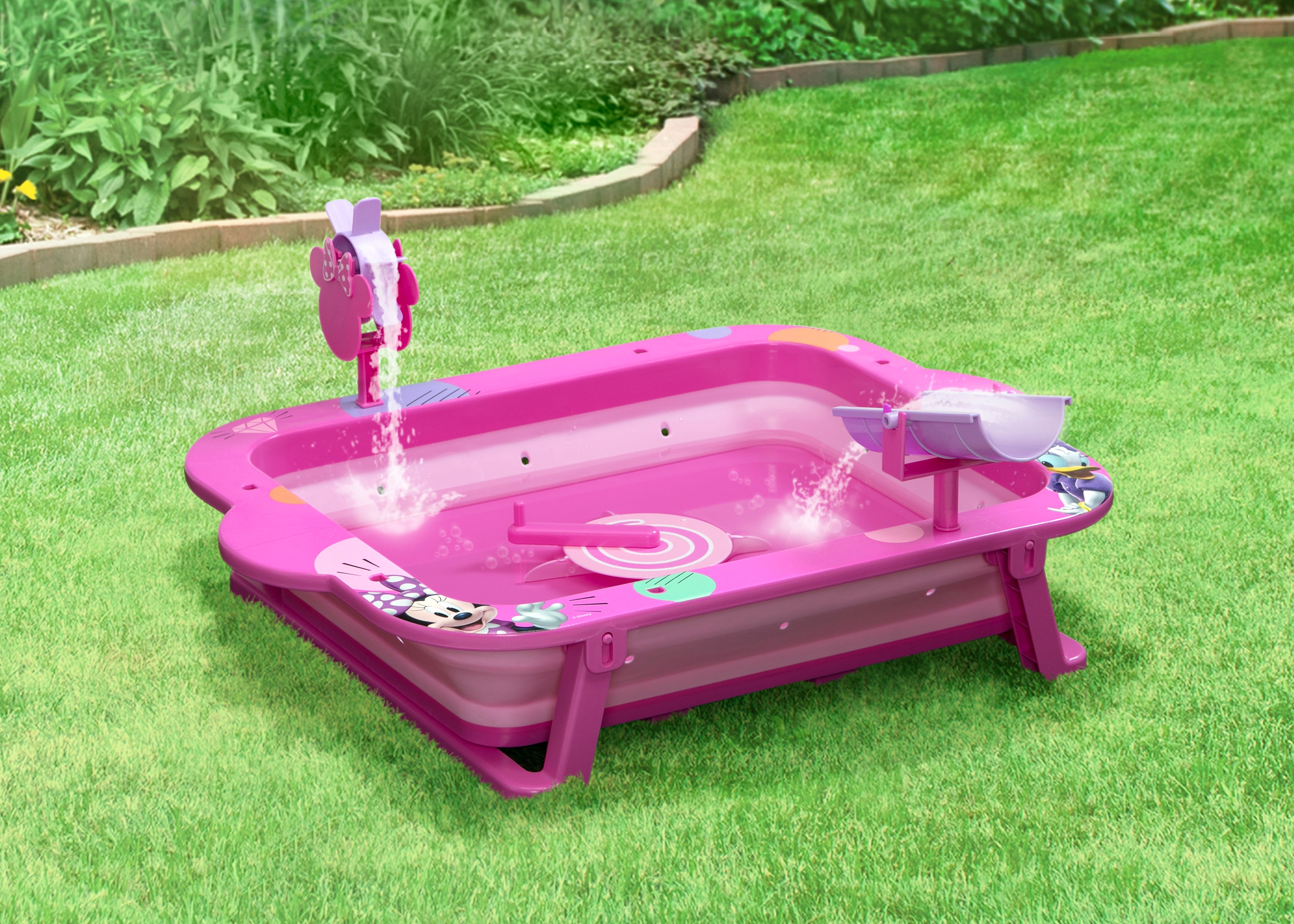 Minnie Mouse Water Activity Table - Collapsible & Portable | Delta Children
