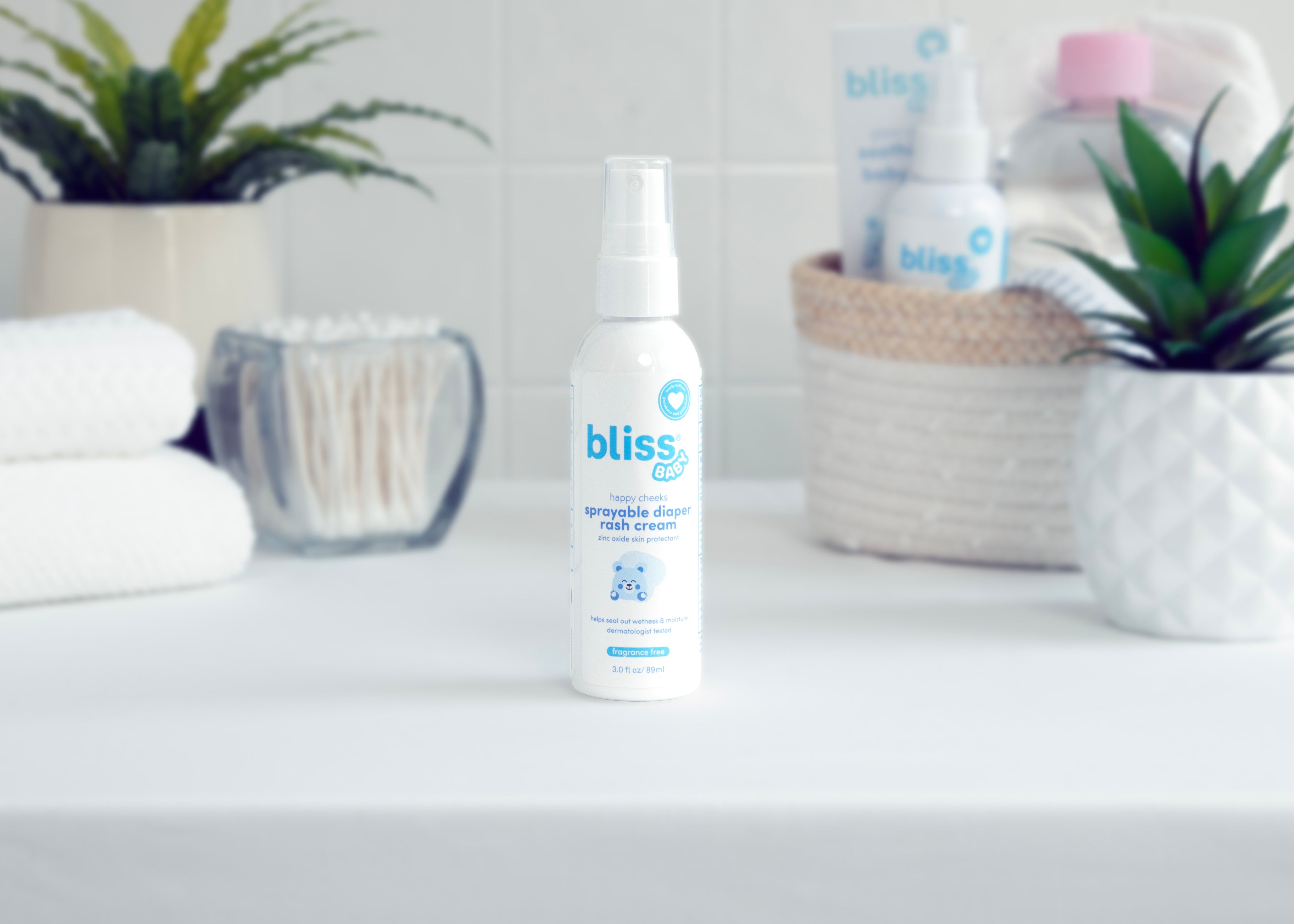 Happy Cheeks Sprayable Diaper Rash Cream | Delta Children