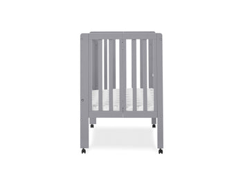 Lee Portable Folding Mini Crib with 1.5-Inch Mattress | Delta Children