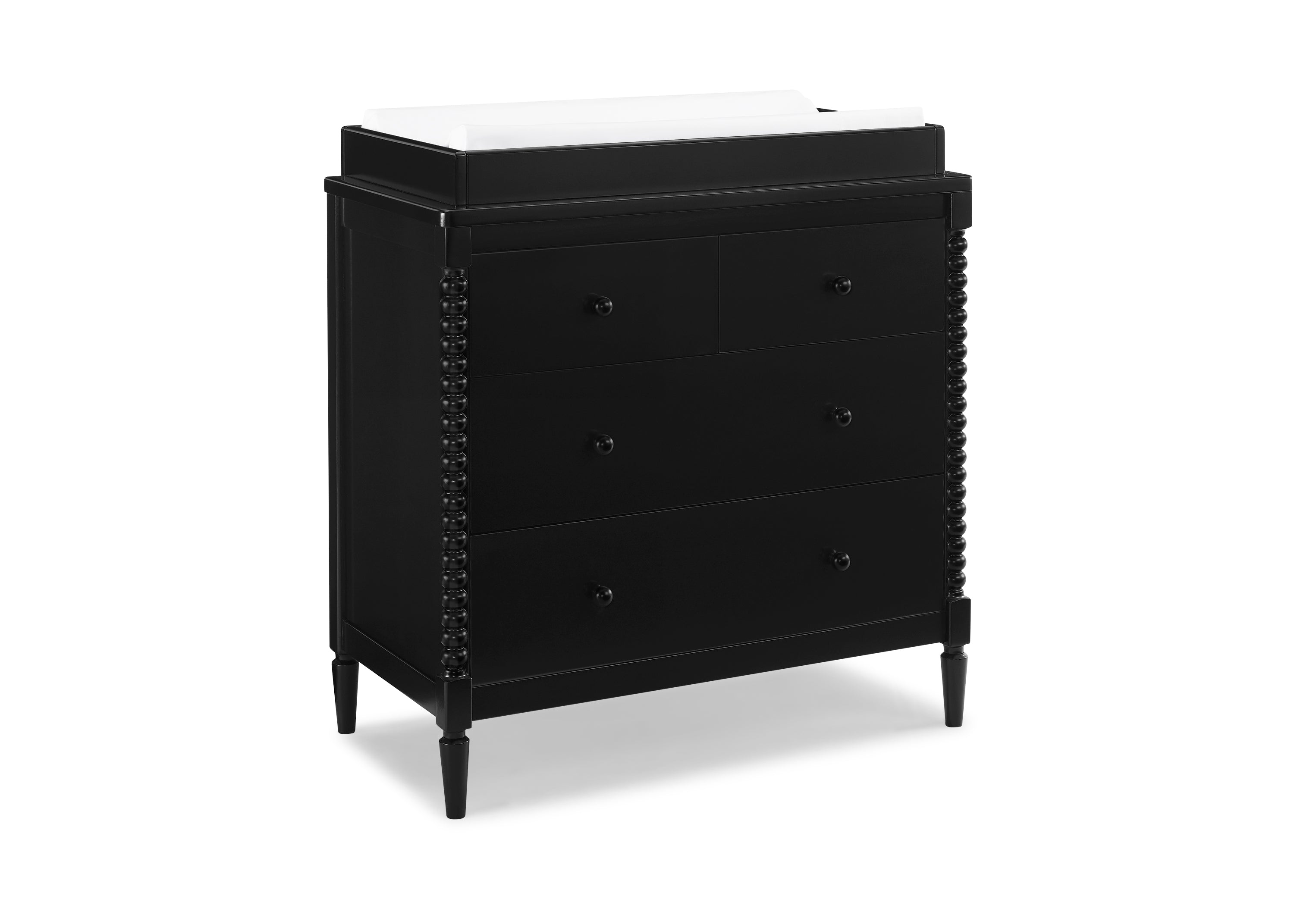 Saint 4 Drawer Dresser with Changing Top and Interlocking Drawers ...