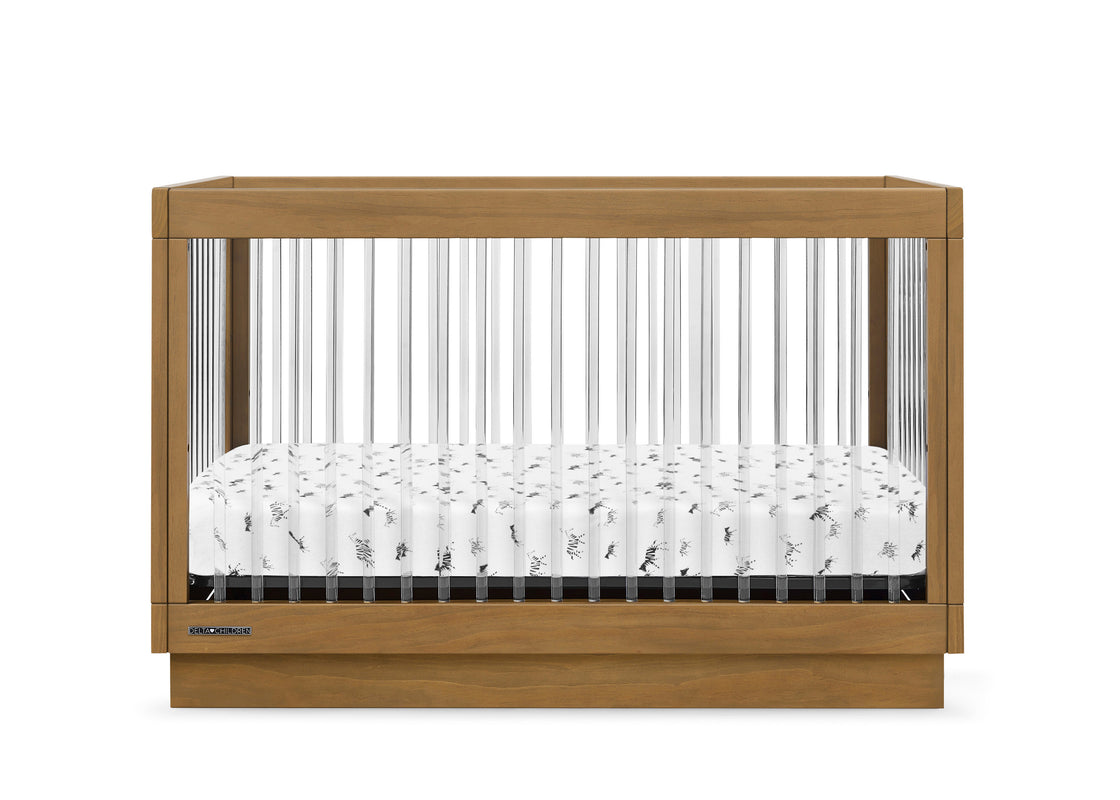 James Acrylic 4-in-1 Convertible Crib - Delta Children