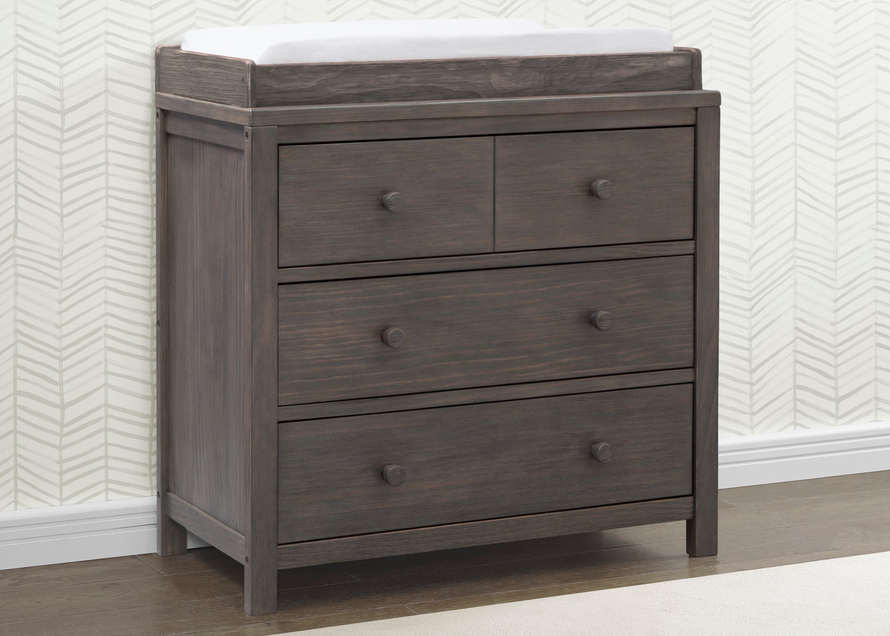 Cambridge 3 Drawer Dresser with Interlocking Drawers | Delta Children