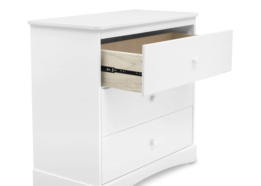 Sutton 3 Drawer Dresser with Changing Top and Interlocking Drawers ...