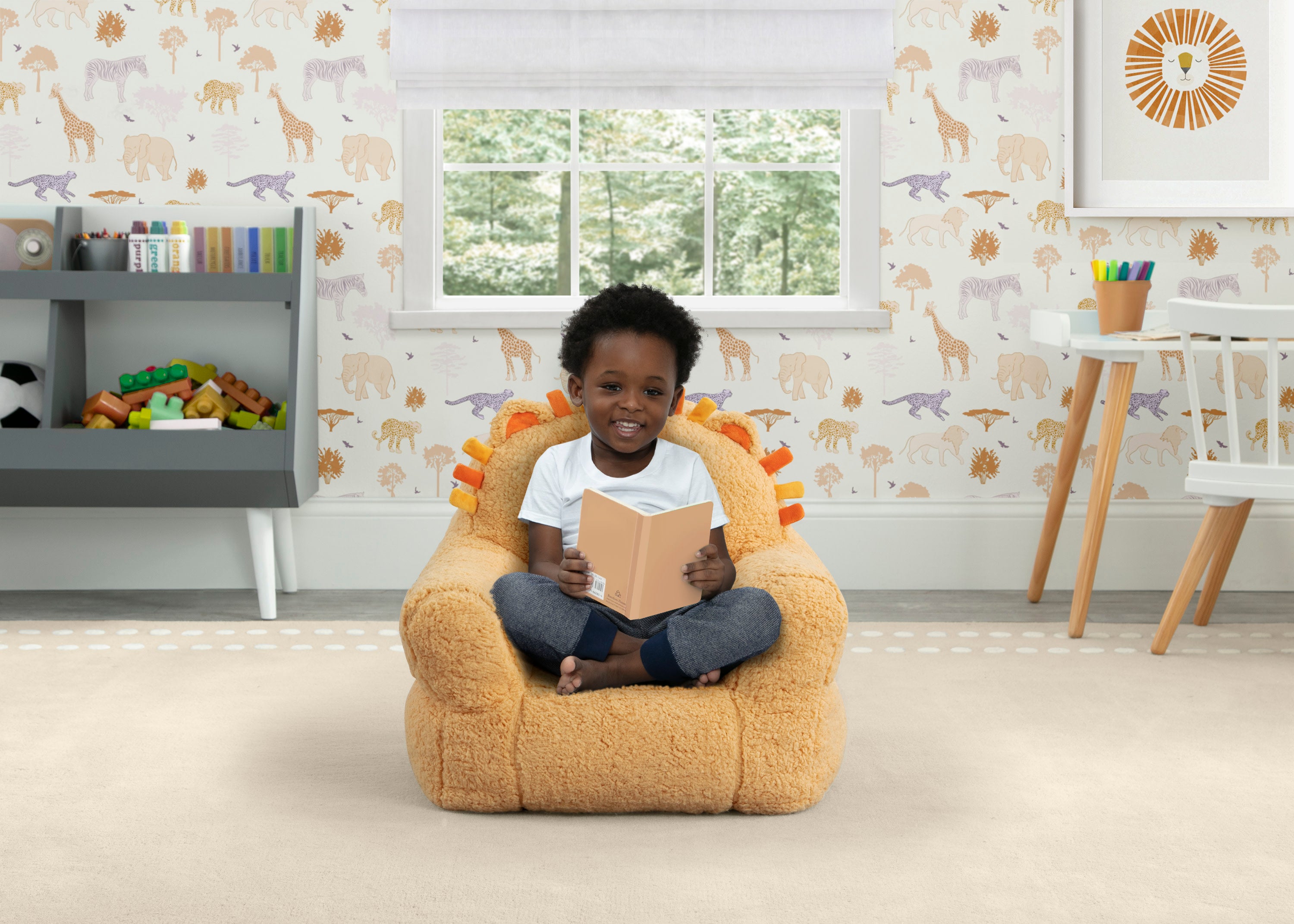 Lion Cozee Buddy Chair | Delta Children