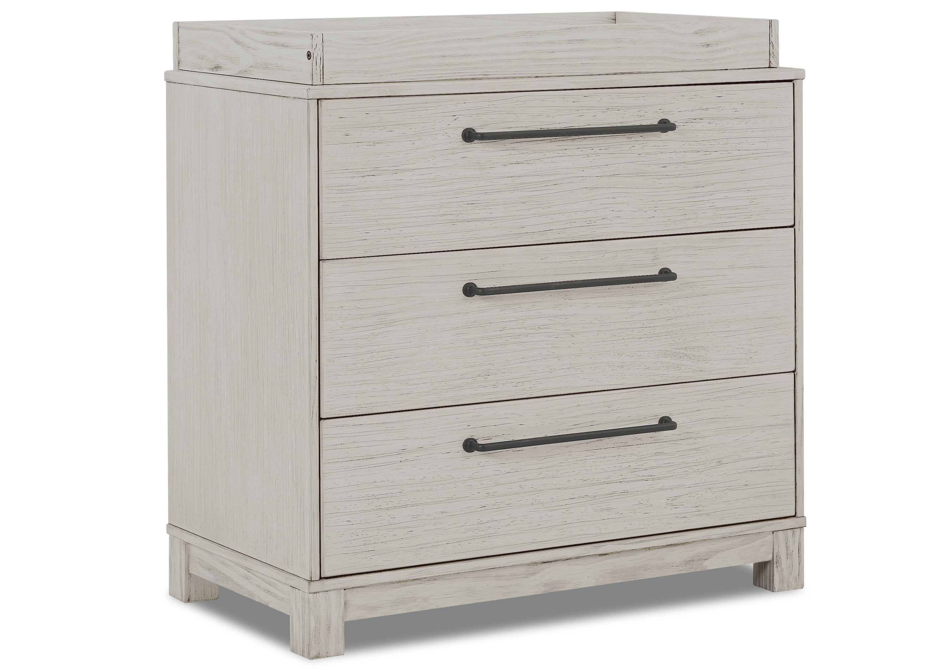 Rustic 3 Drawer Dresser with Interlocking Drawers | Delta Children