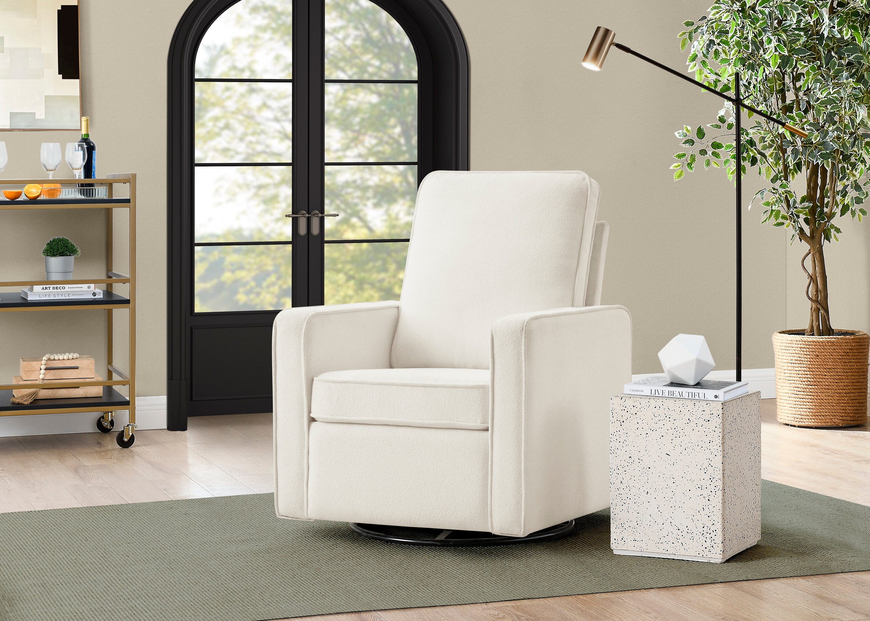 Luna Nursery Swivel Glider | Delta Children