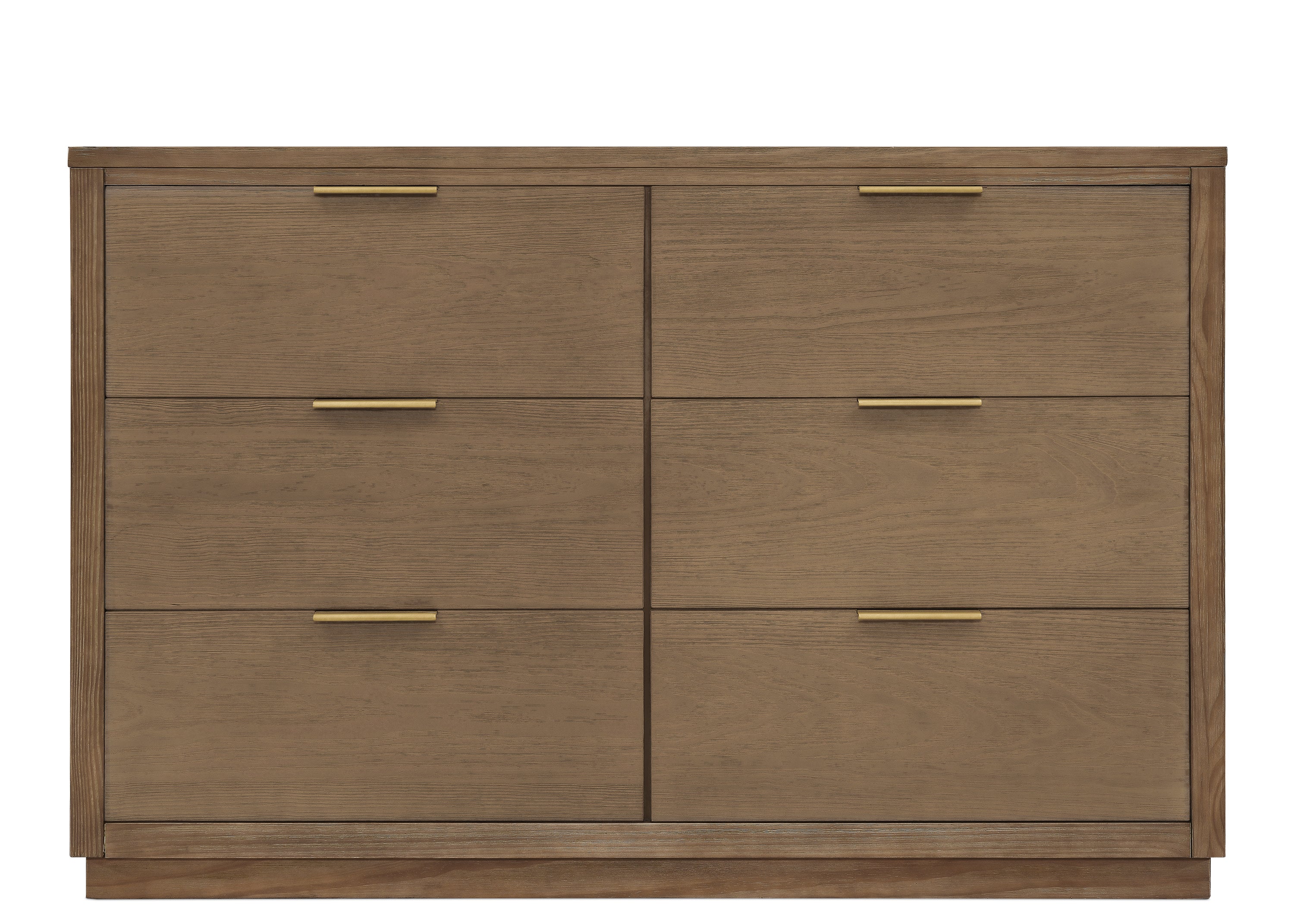 Forever 6 Drawer Dresser with Interlocking Drawers - Naturals Collecti ...