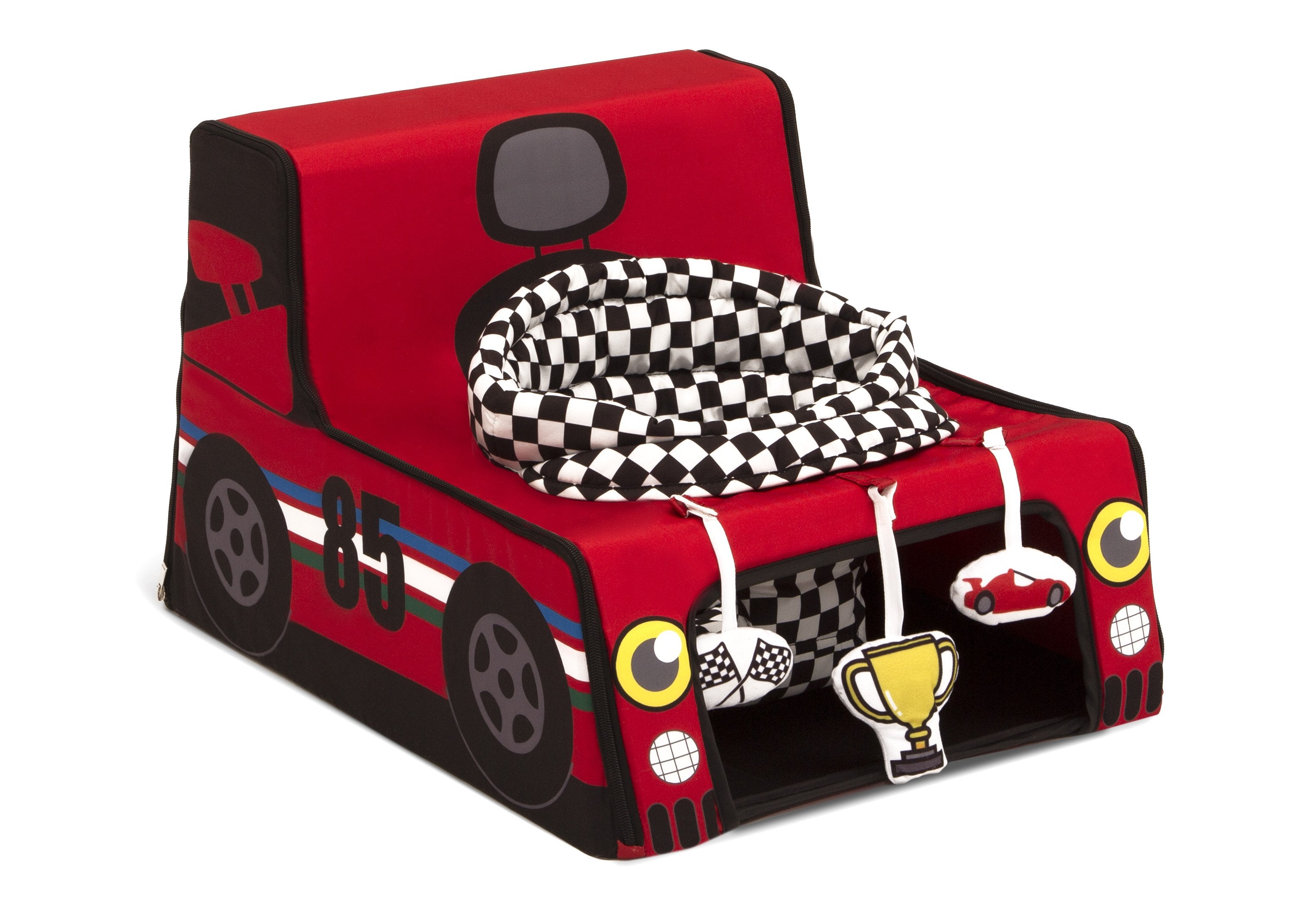 Racecar Sit N Play Portable Activity Seat for Babies - Delta Children