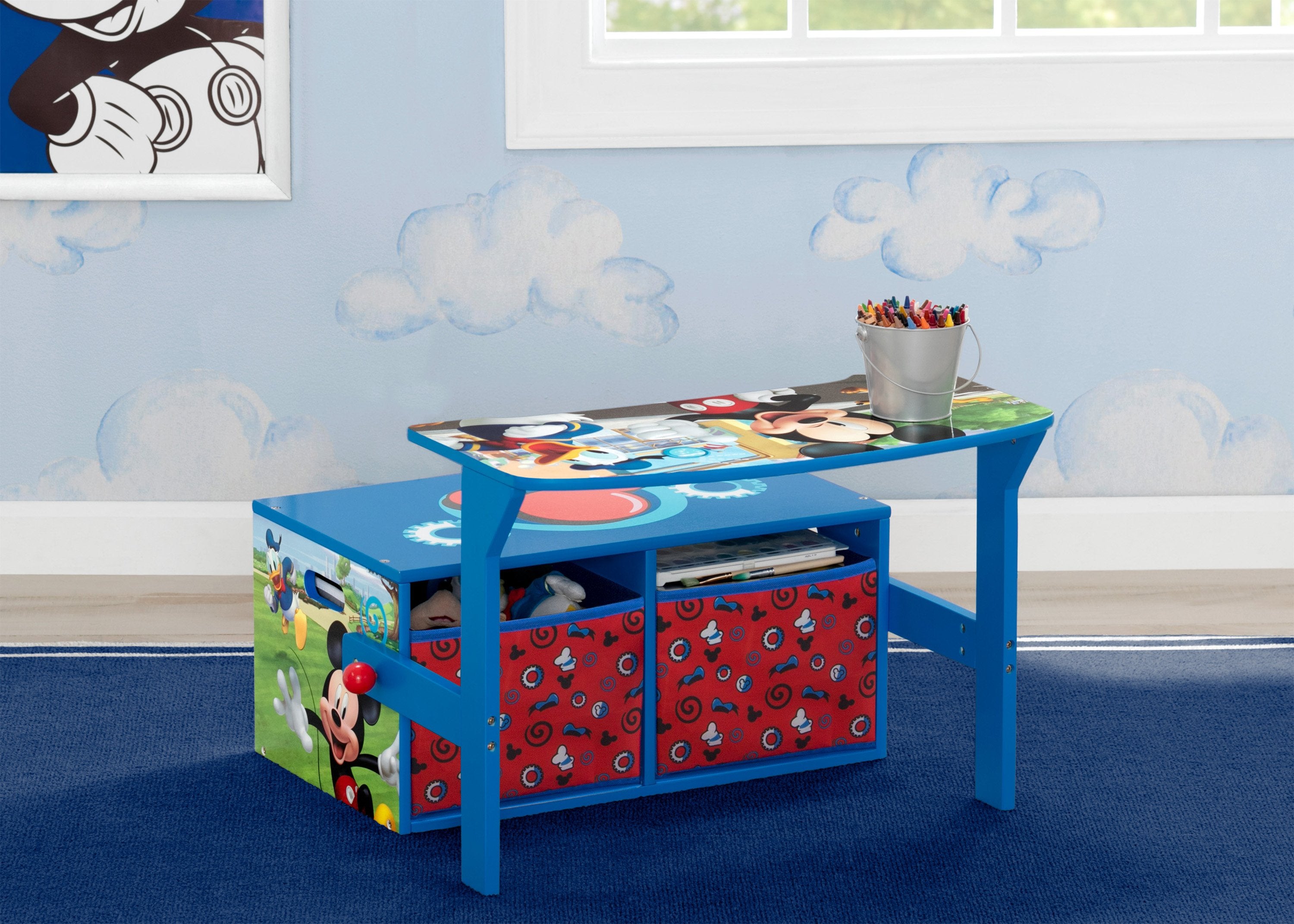 Mickey Mouse Activity Bench - Delta Children
