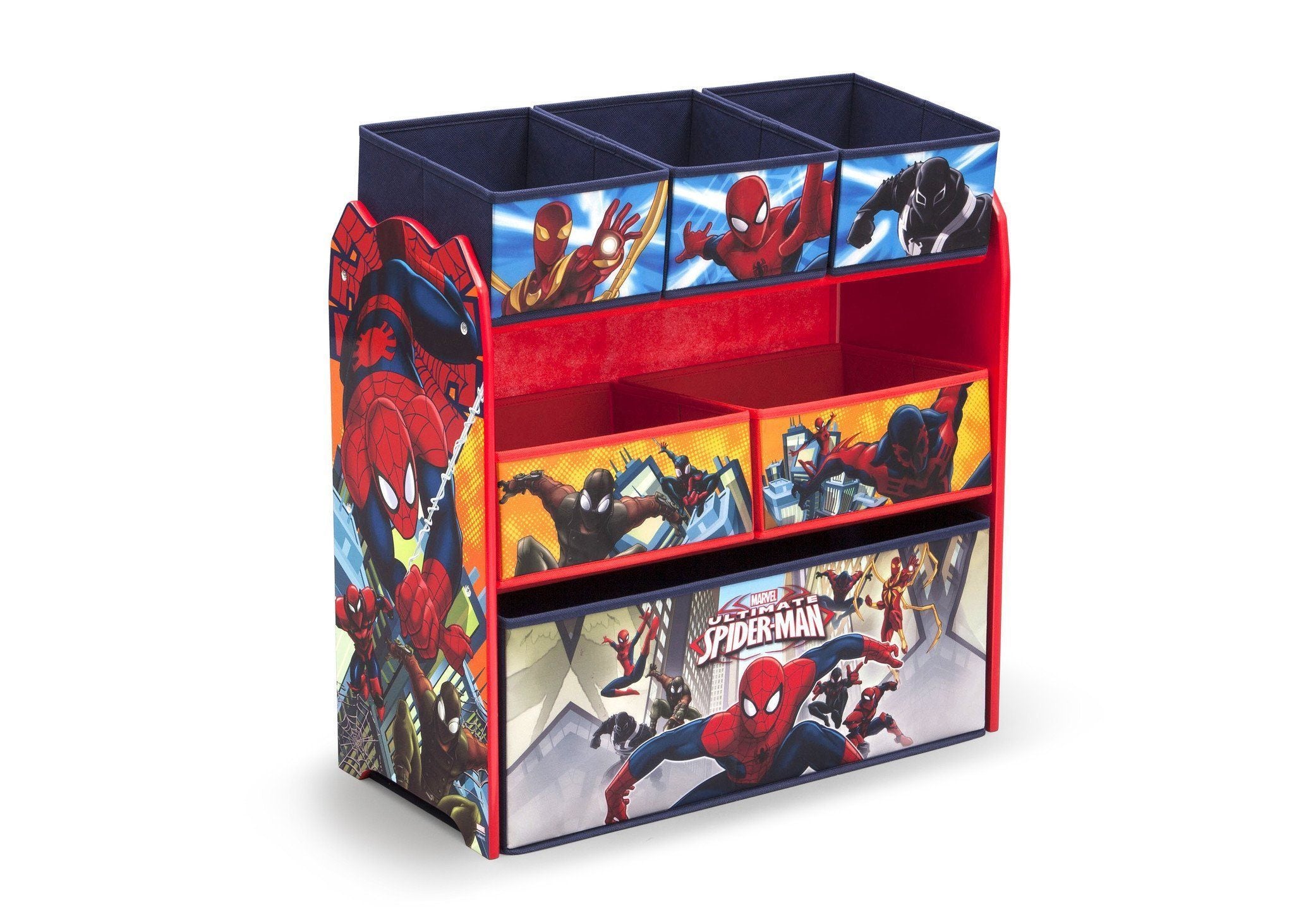 Spider-Man Multi-Bin Toy Organizer - Delta Children