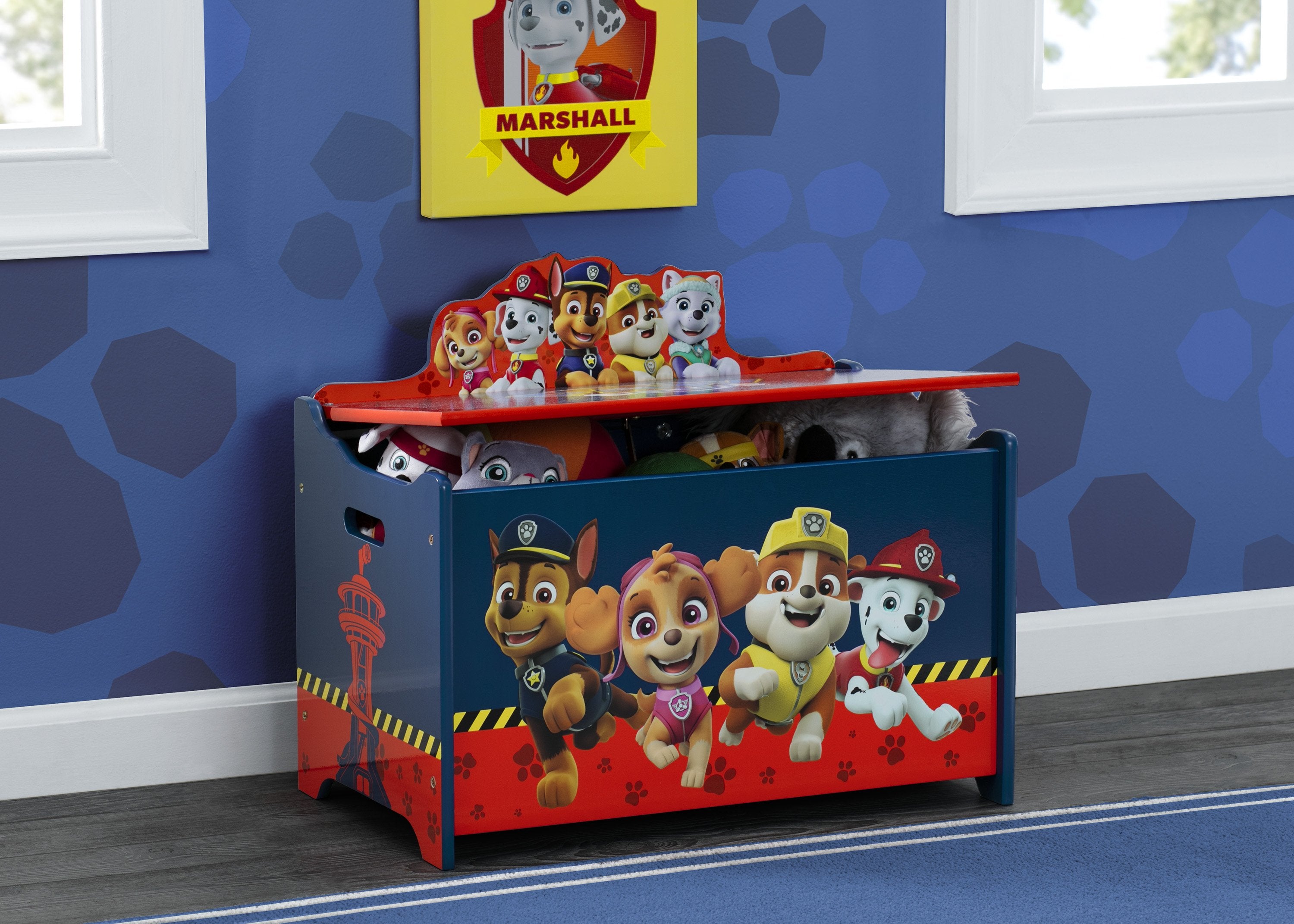 PAW Patrol Deluxe Toy Box - Delta Children