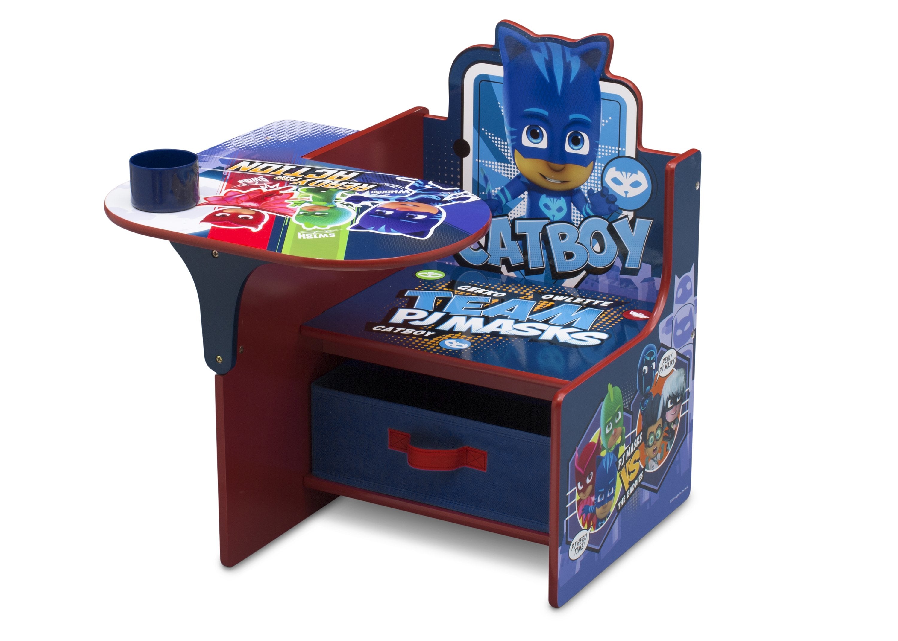 PJ Masks Chair Desk with Storage Bin - Delta Children