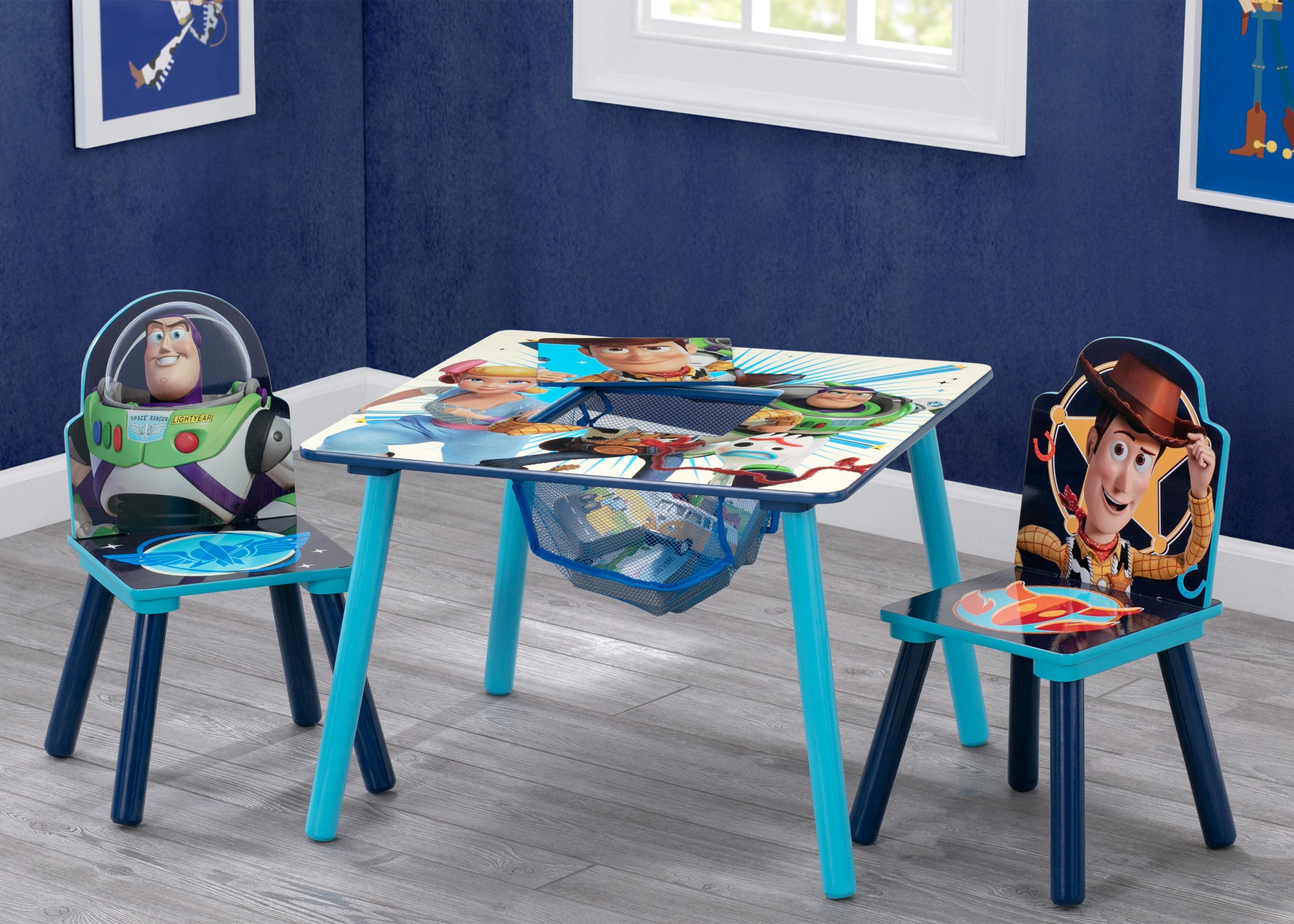 Toy Story 4 Table and Chair Set with Storage by Delta | Delta Children