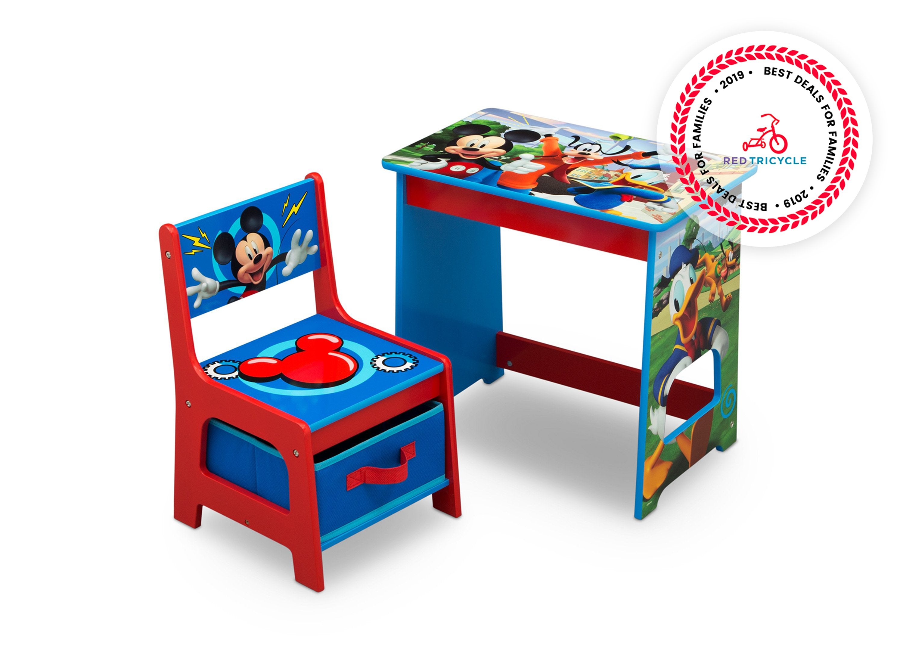 Mickey Mouse Kids Wood Desk and Chair Set - Delta Children