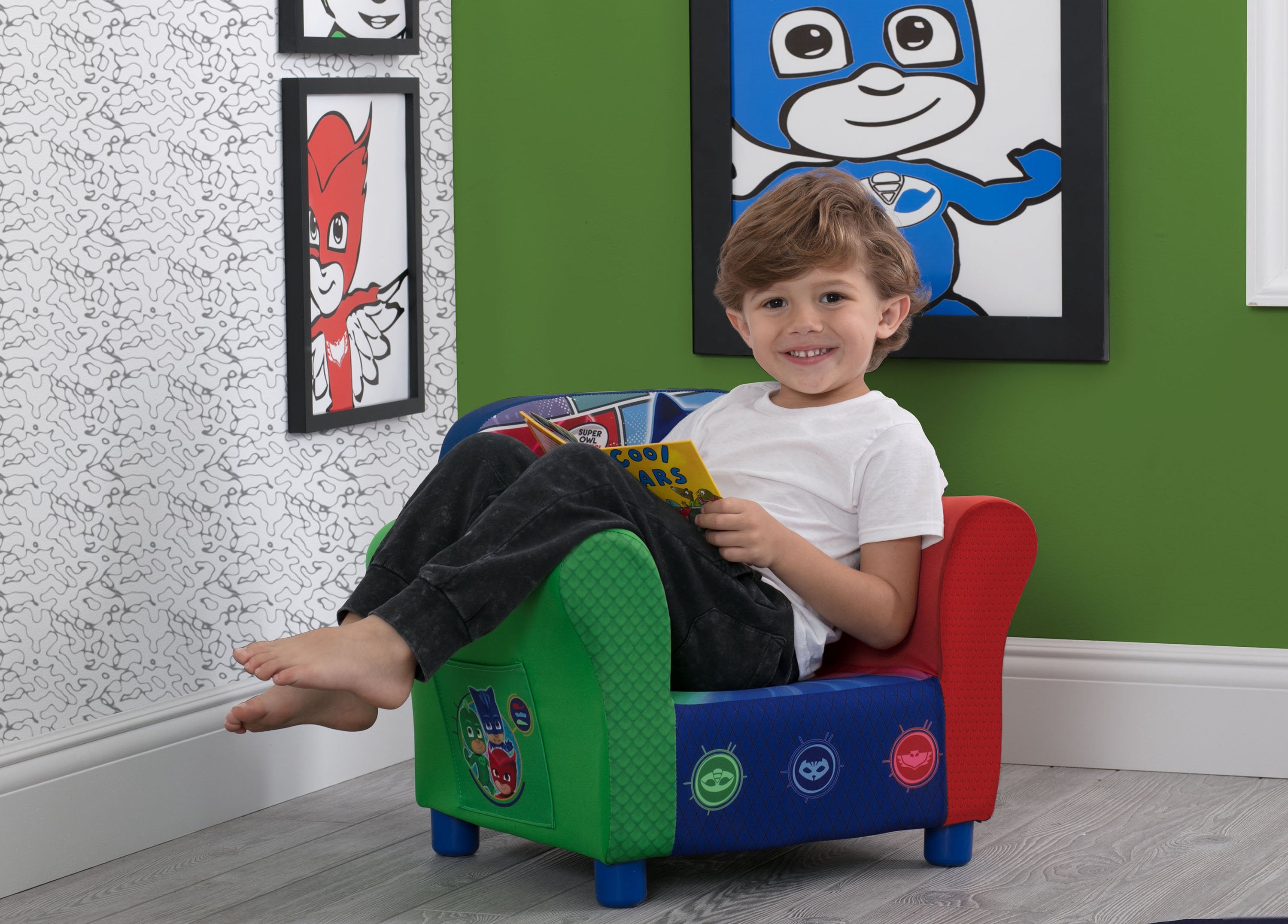 PJ Masks Upholstered Chair - Delta Children