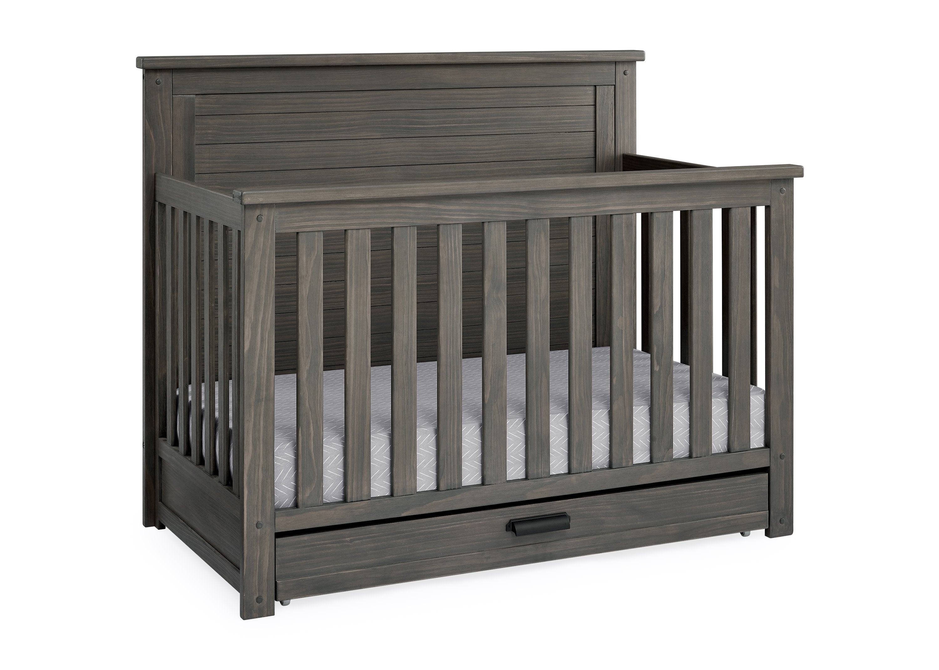 Caden 6-in-1 Convertible Crib with Trundle Drawer - Delta Children