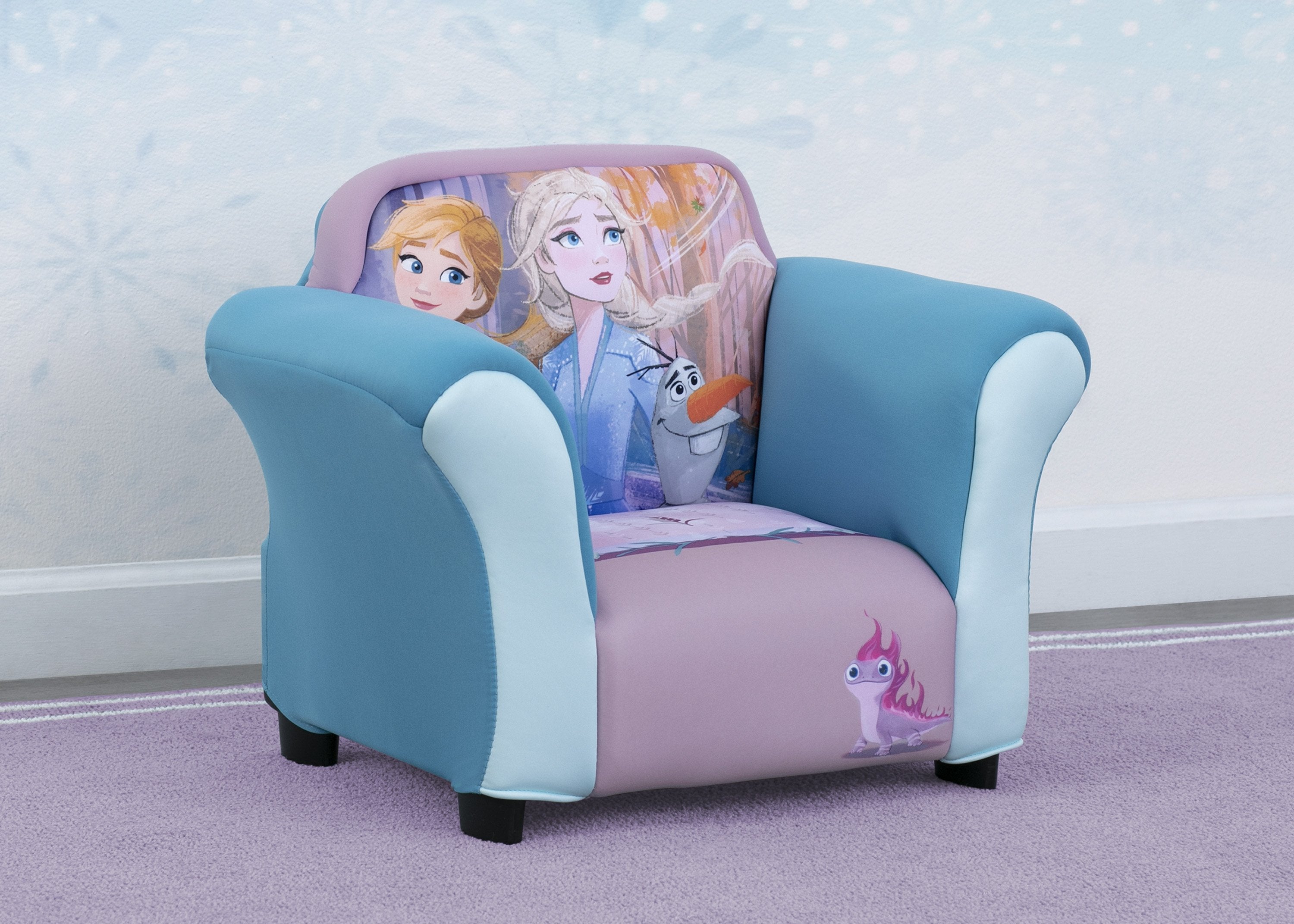 Frozen II Upholstered Chair with Sculpted Plastic | Delta Children