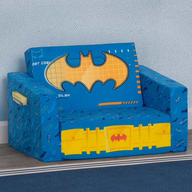 Batman Sofa Chair And Ottoman Set | Baci Living Room