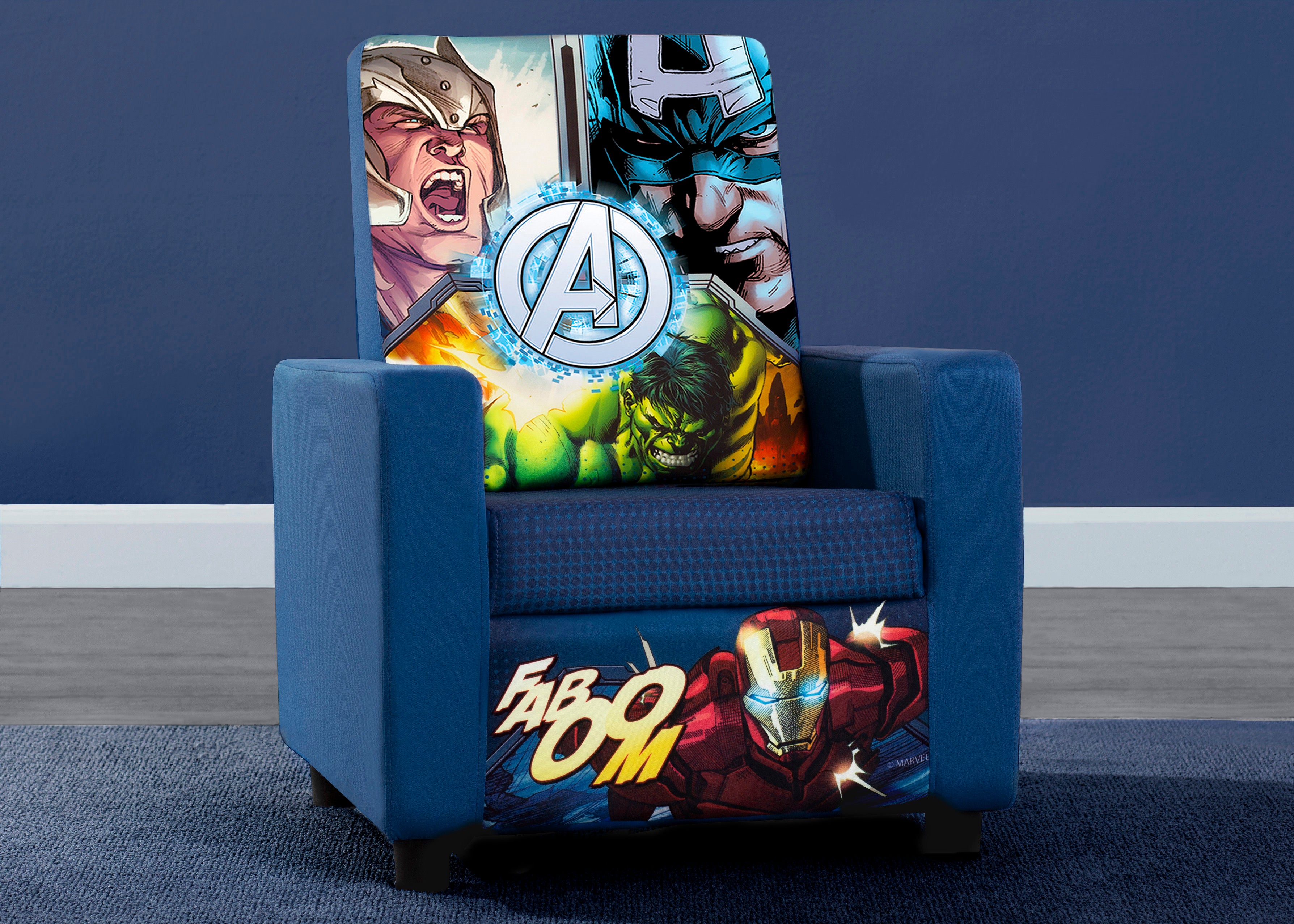 Avengers High Back Upholstered Chair - Delta Children