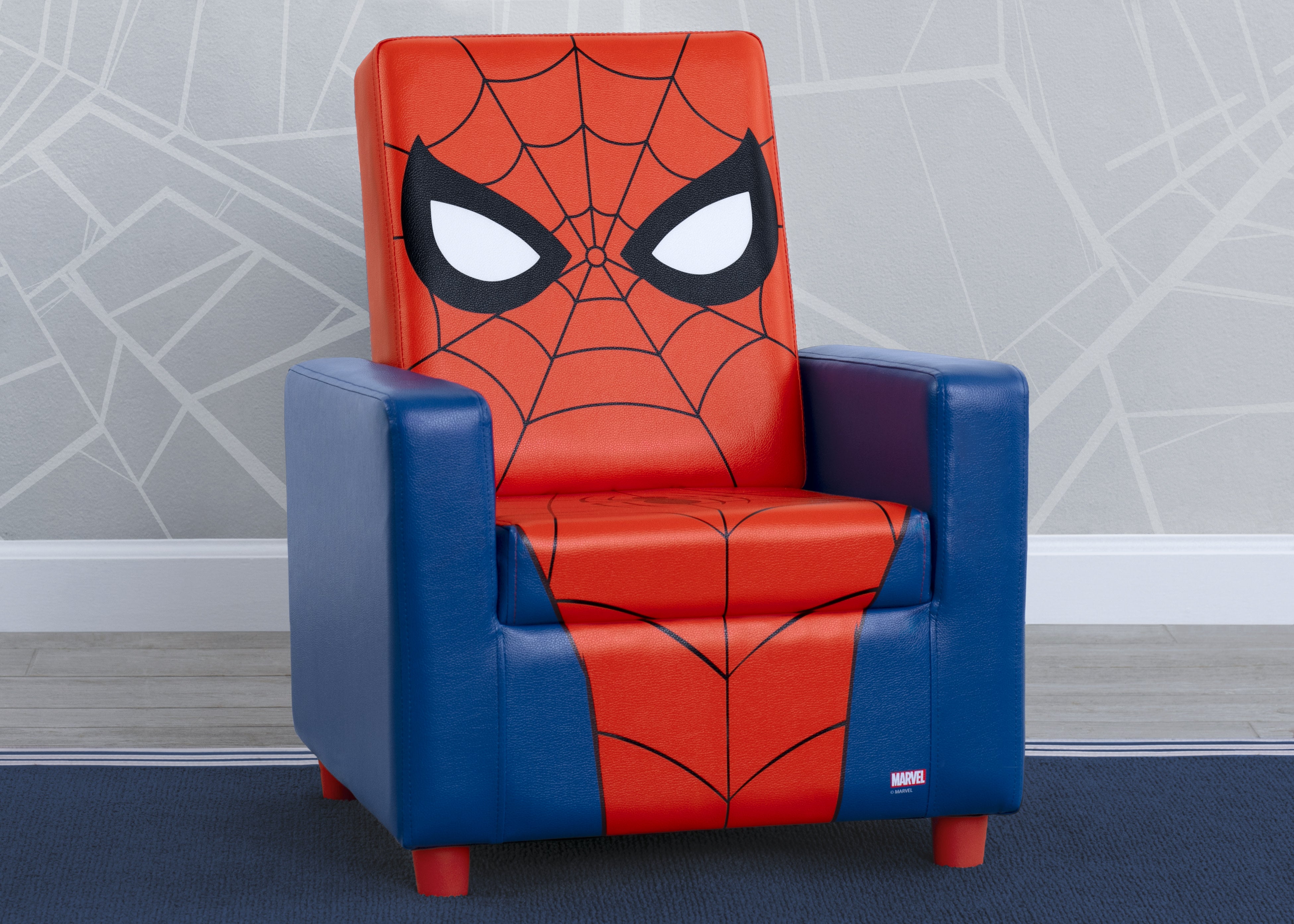 Spider-Man High Back Upholstered Chair - Delta Children